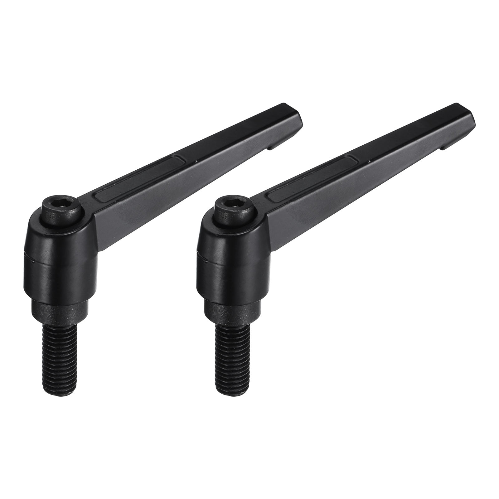 Uxcell Handles Adjustable Clamping Lever Push Button Ratchet Male ...