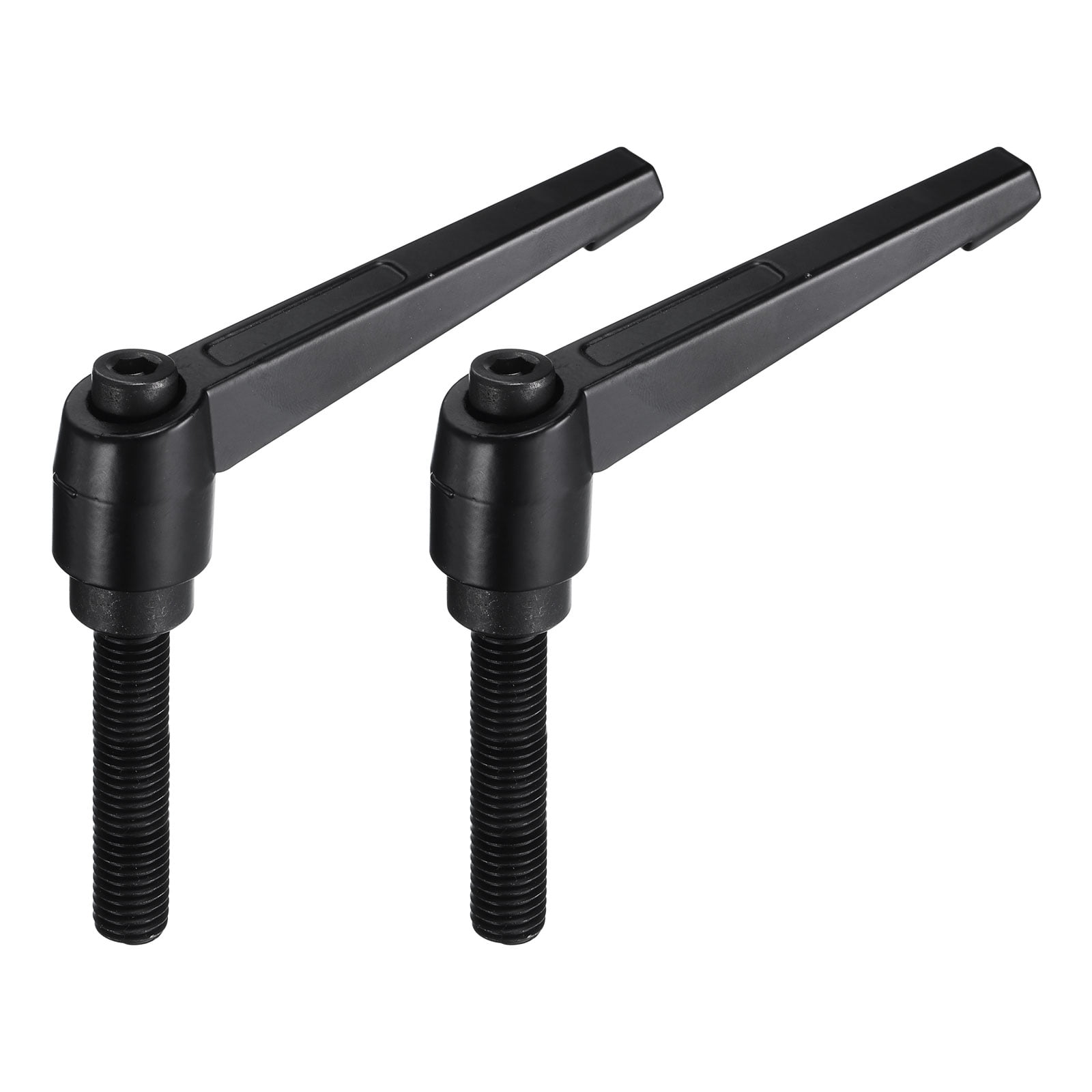 Uxcell Handles Adjustable Clamping Lever Push Button Ratchet Male ...