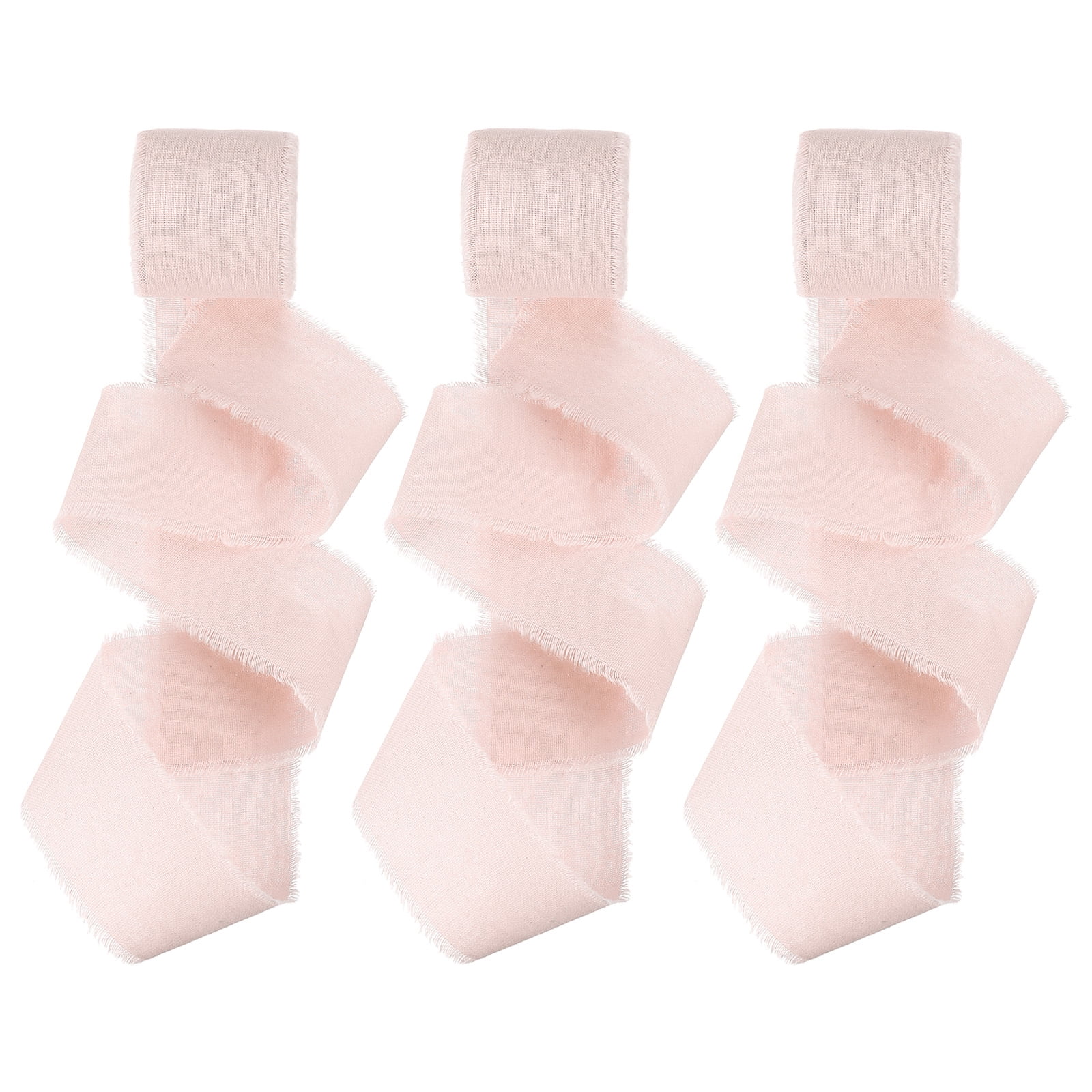Uxcell Handmade Fringe Cotton Ribbon, Cotton Frayed Fringe Fabric ...