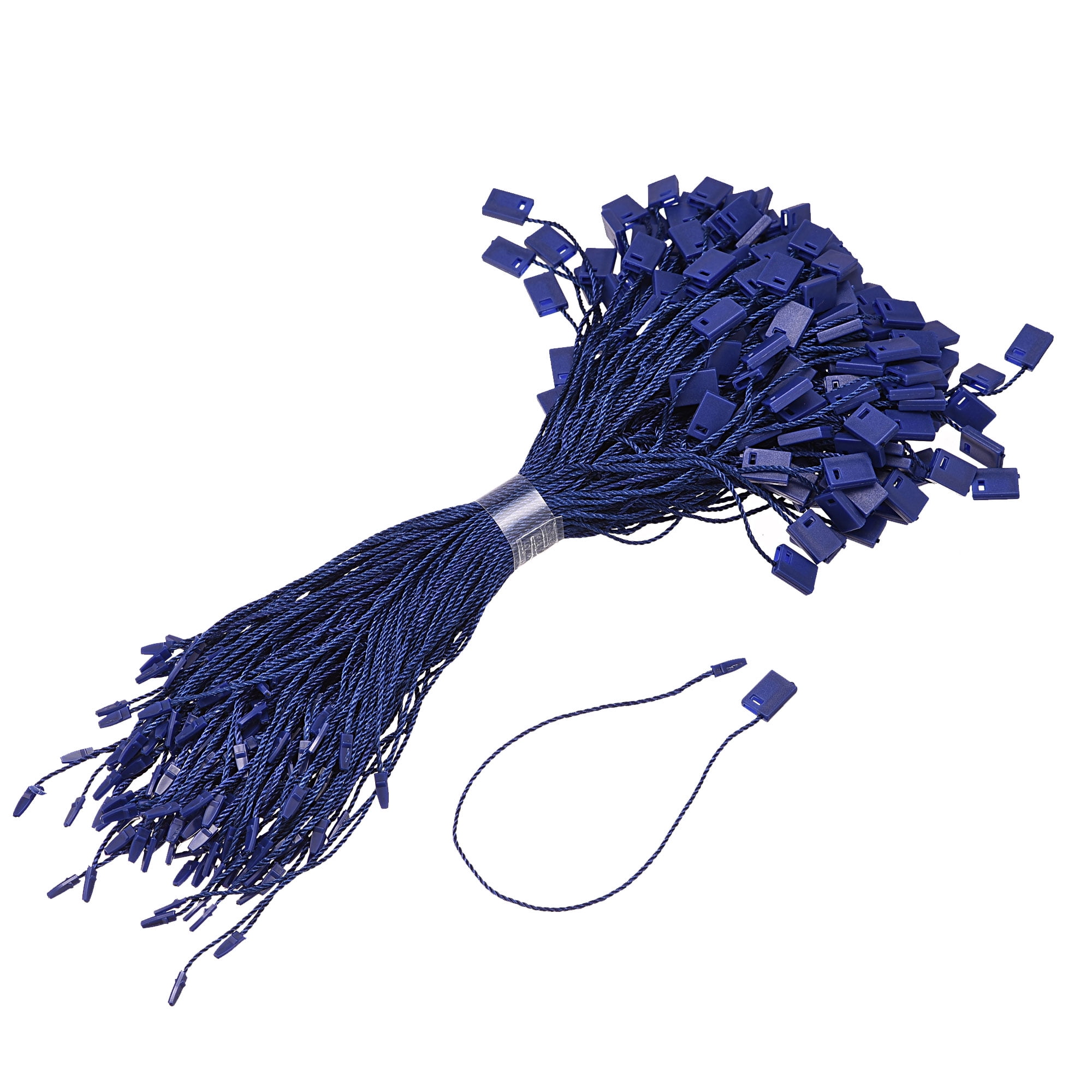 Uxcell Hang Tag String Snap Lock Price Tag Fastener Ties blue 7 inch ...
