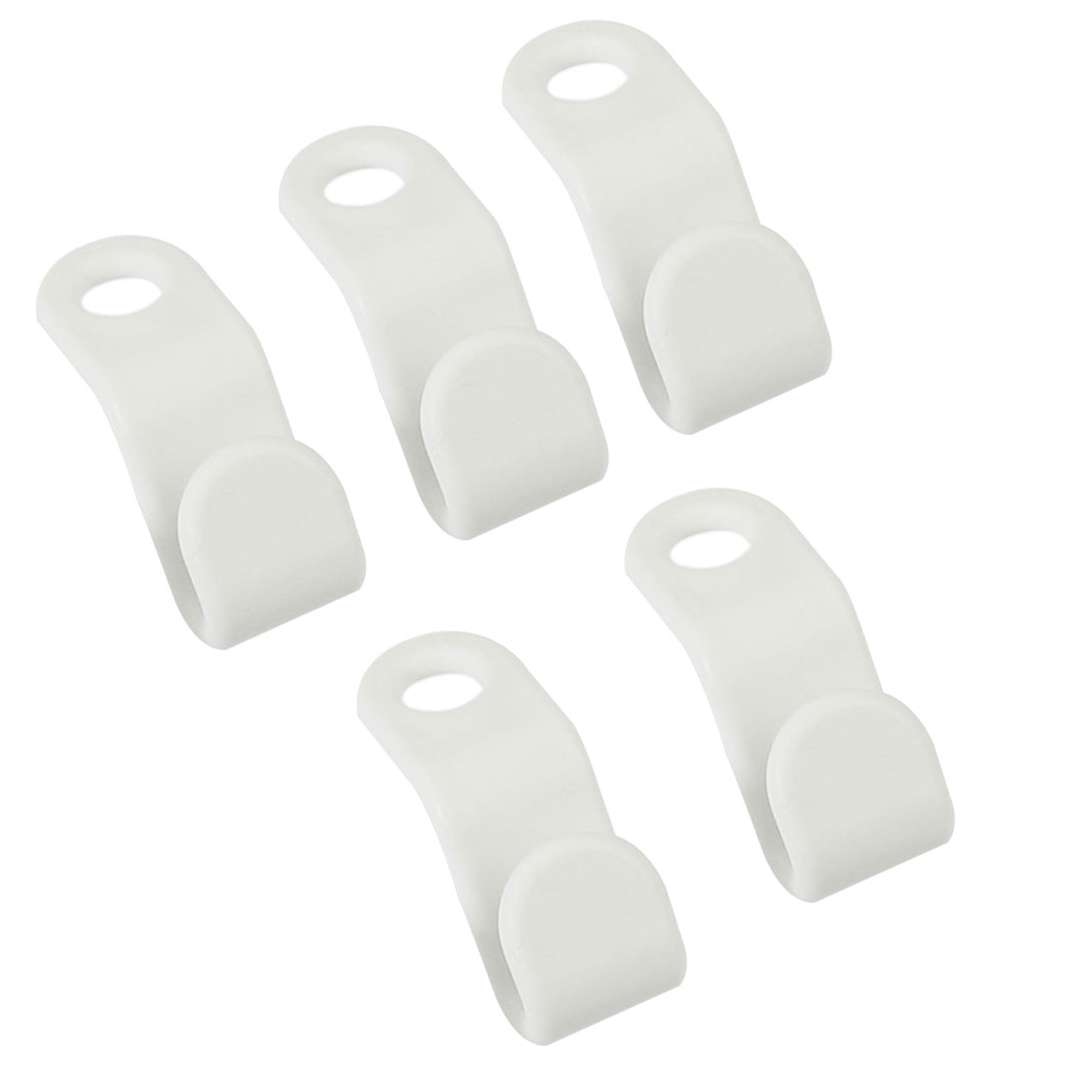 Uxcell Hanger Connector Plastic Hook Clothes Hanger Connector Hook 2" x ...