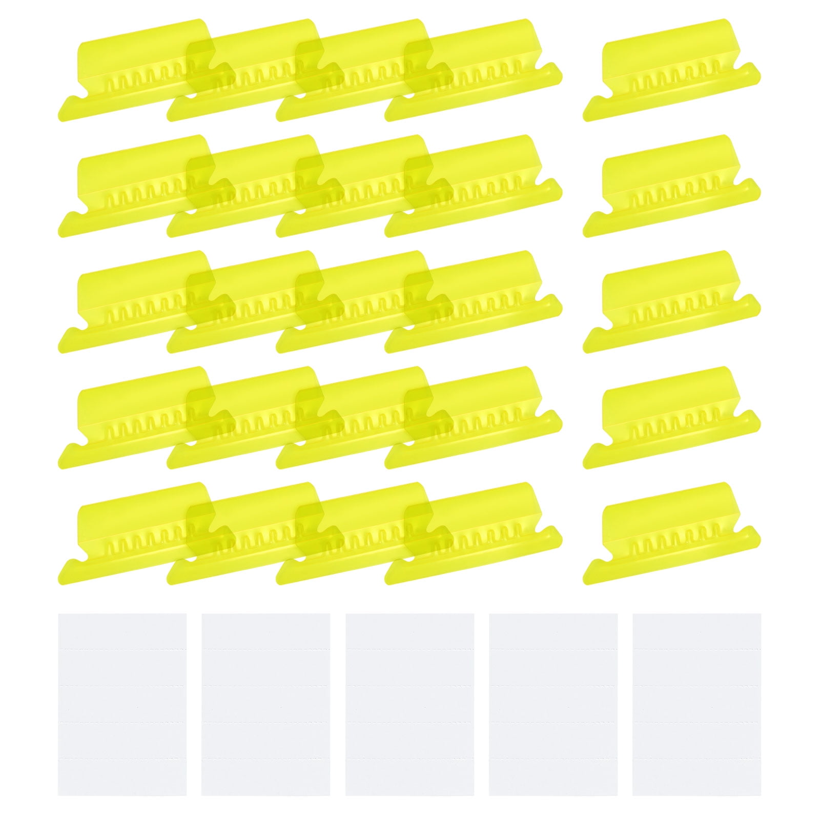 Uxcell Hanging File Folder Tabs, 2 Inch File Folder Tabs and Inserts ...