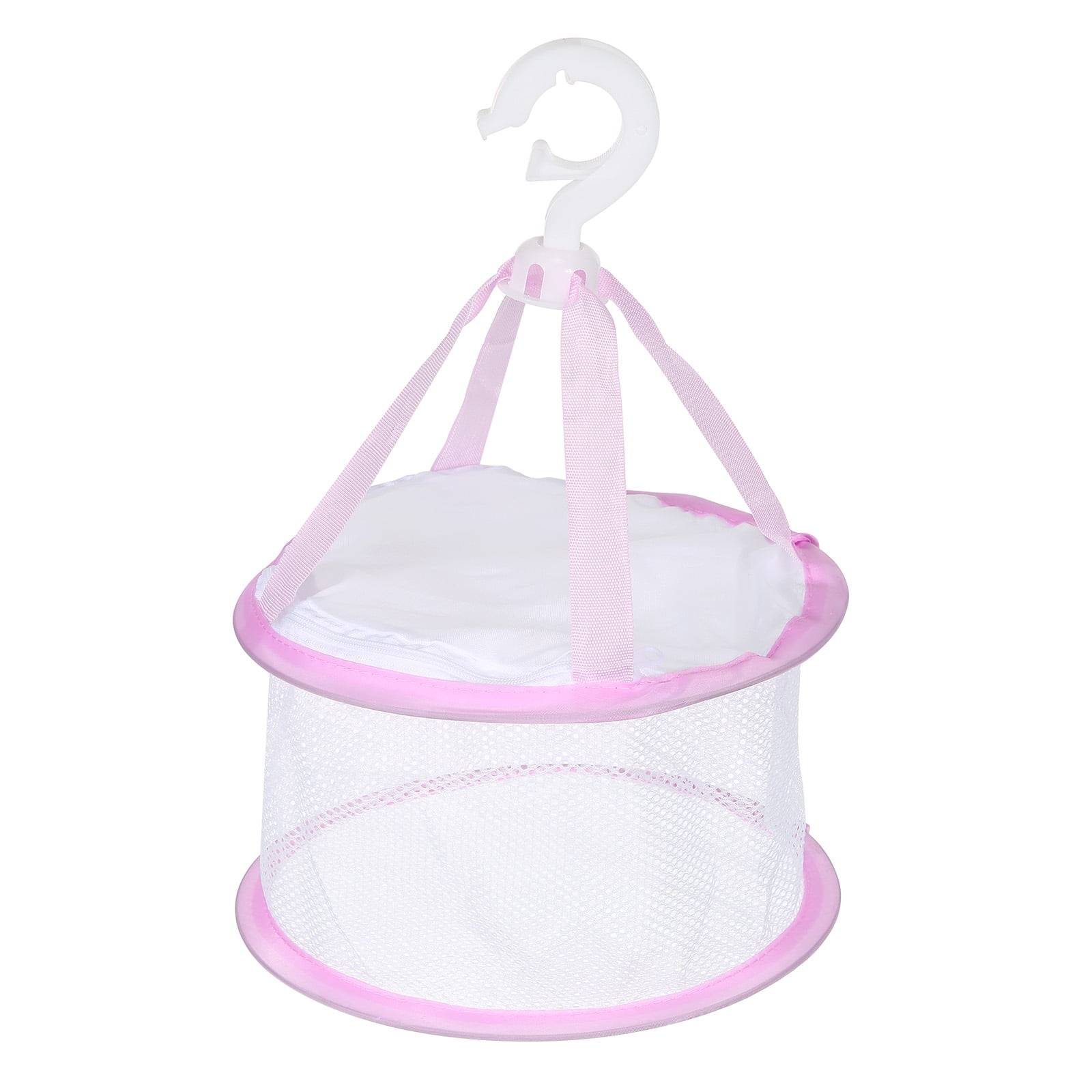 Uxcell Hanging Mesh Drying Basket, Cosmetic Brushes Drying Net with Lid ...