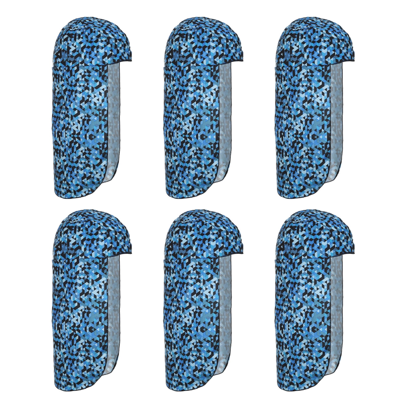 Uxcell Hard Hat Sun Shade, 6 Pack Cooling Skull Cap Quick Dry Neck ...