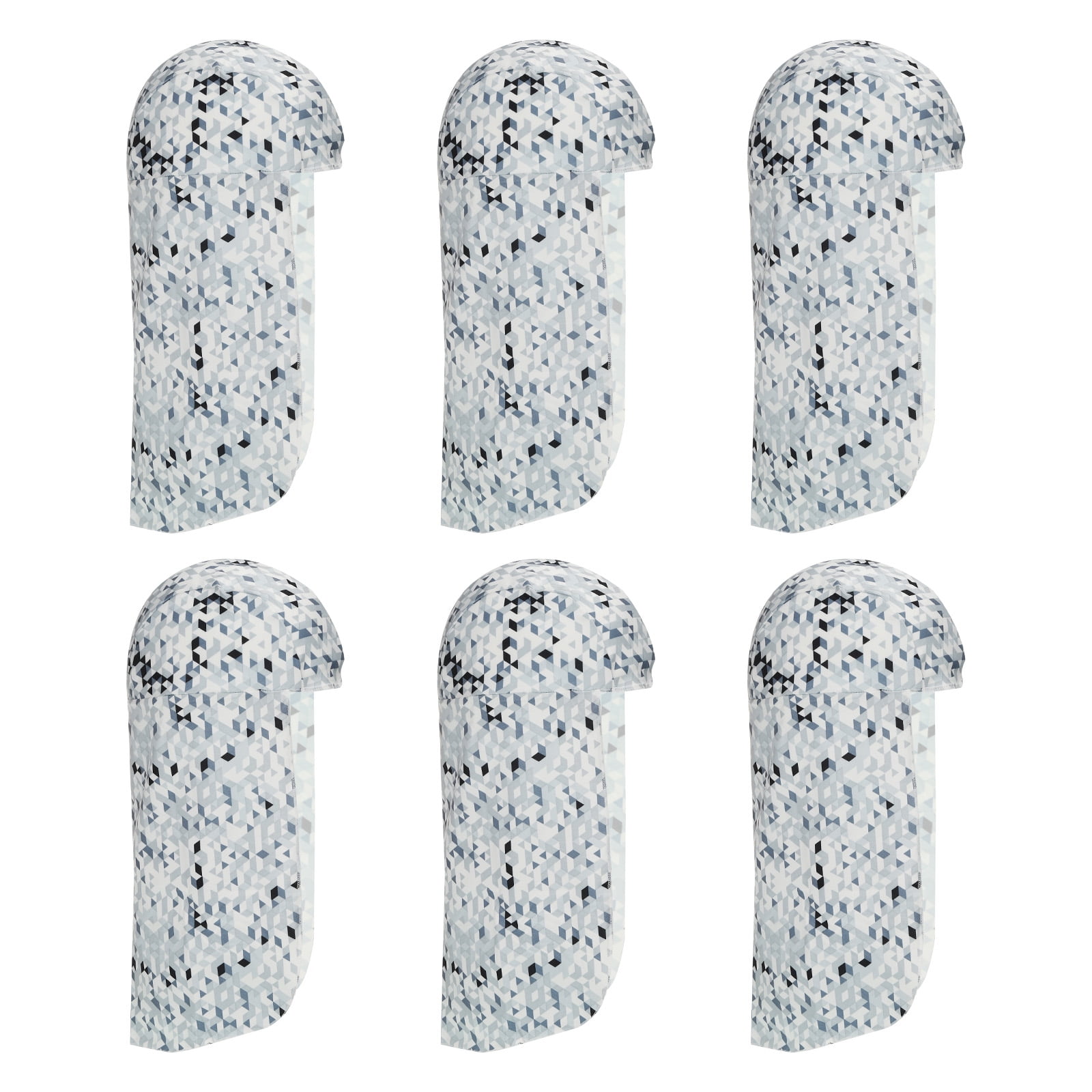 Uxcell Hard Hat Sun Shade, 6 Pack Cooling Skull Cap Quick Dry Neck ...