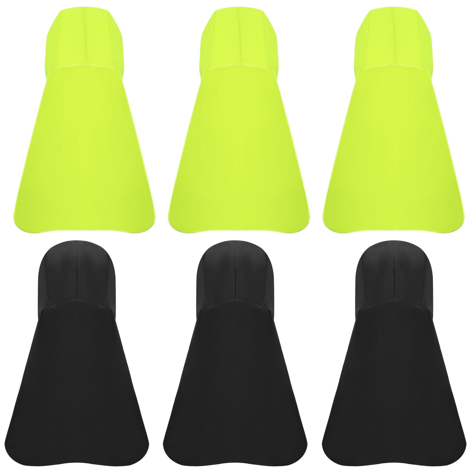 Uxcell Hard Hat Sun Shade, 6 Pack Neck Shade Cooling Skull Cap for ...