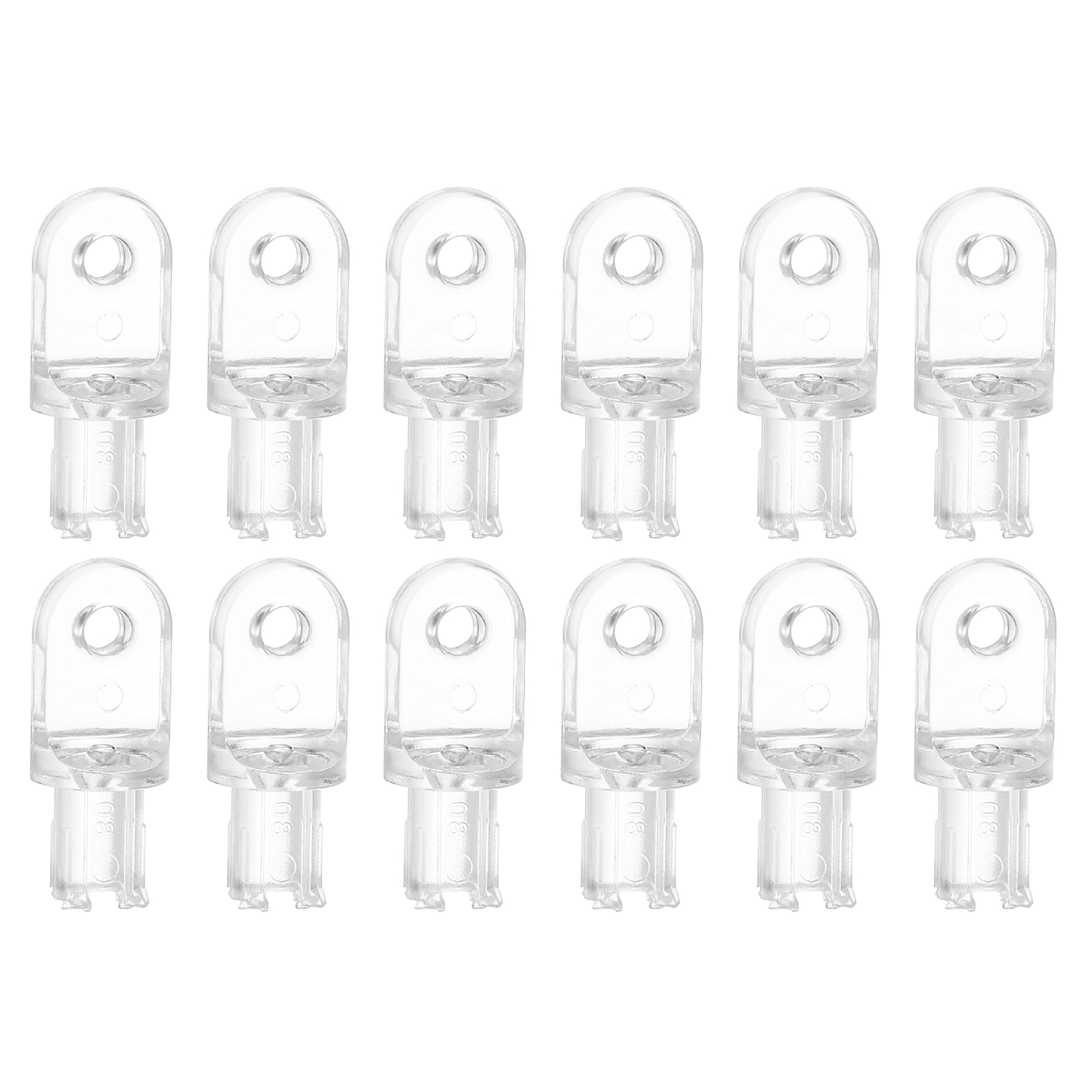 Uxcell Hardware Tilt Wand Tip, 12Pcs 0.9" x 0.3" - Plastic Vertical ...