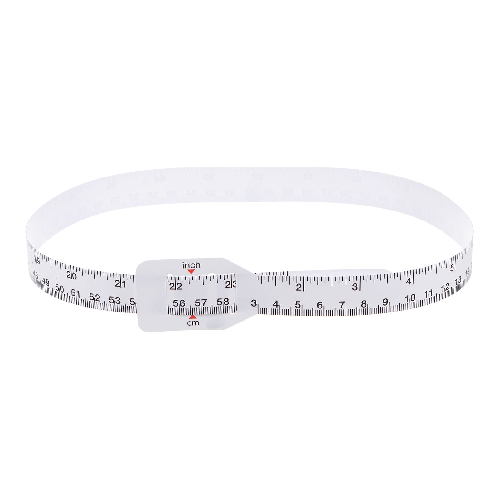 Uxcell Head Circumference Tape 24"(60cm) Flat Plastic Measuring Rule ...