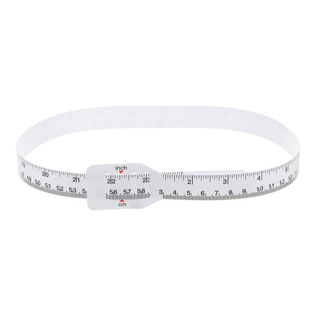 Uxcell Head Circumference Tape 24"(60cm) Flat Plastic Measuring Rule ...