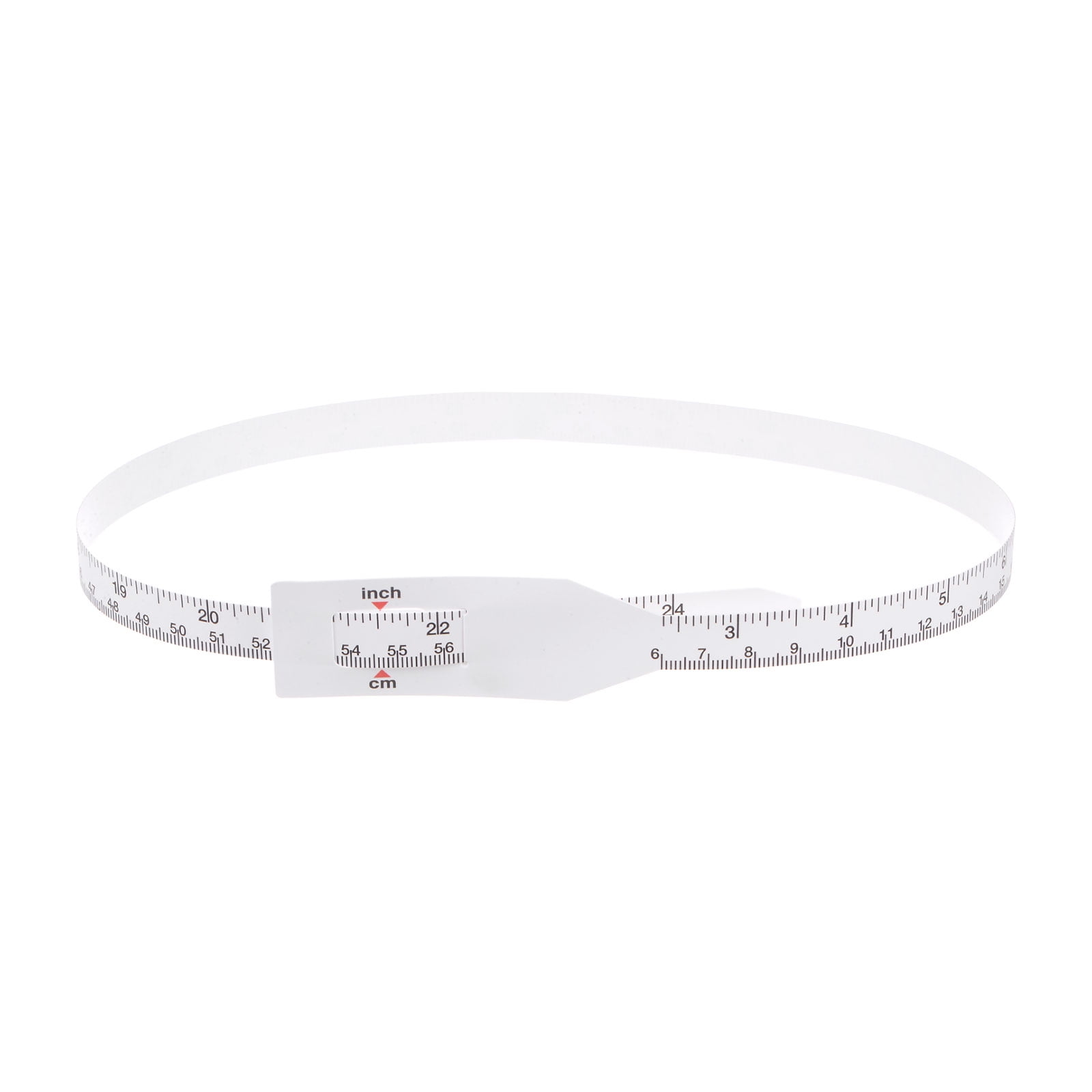 Uxcell Head Circumference Tape 24"(60cm) Plastic Measuring Rule Measure ...