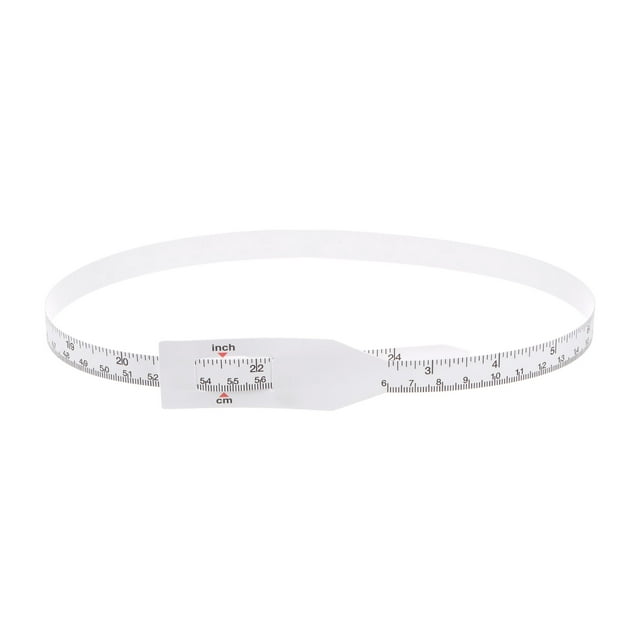 Uxcell Head Circumference Tape 24"(60cm) Plastic Measuring Rule Measure ...