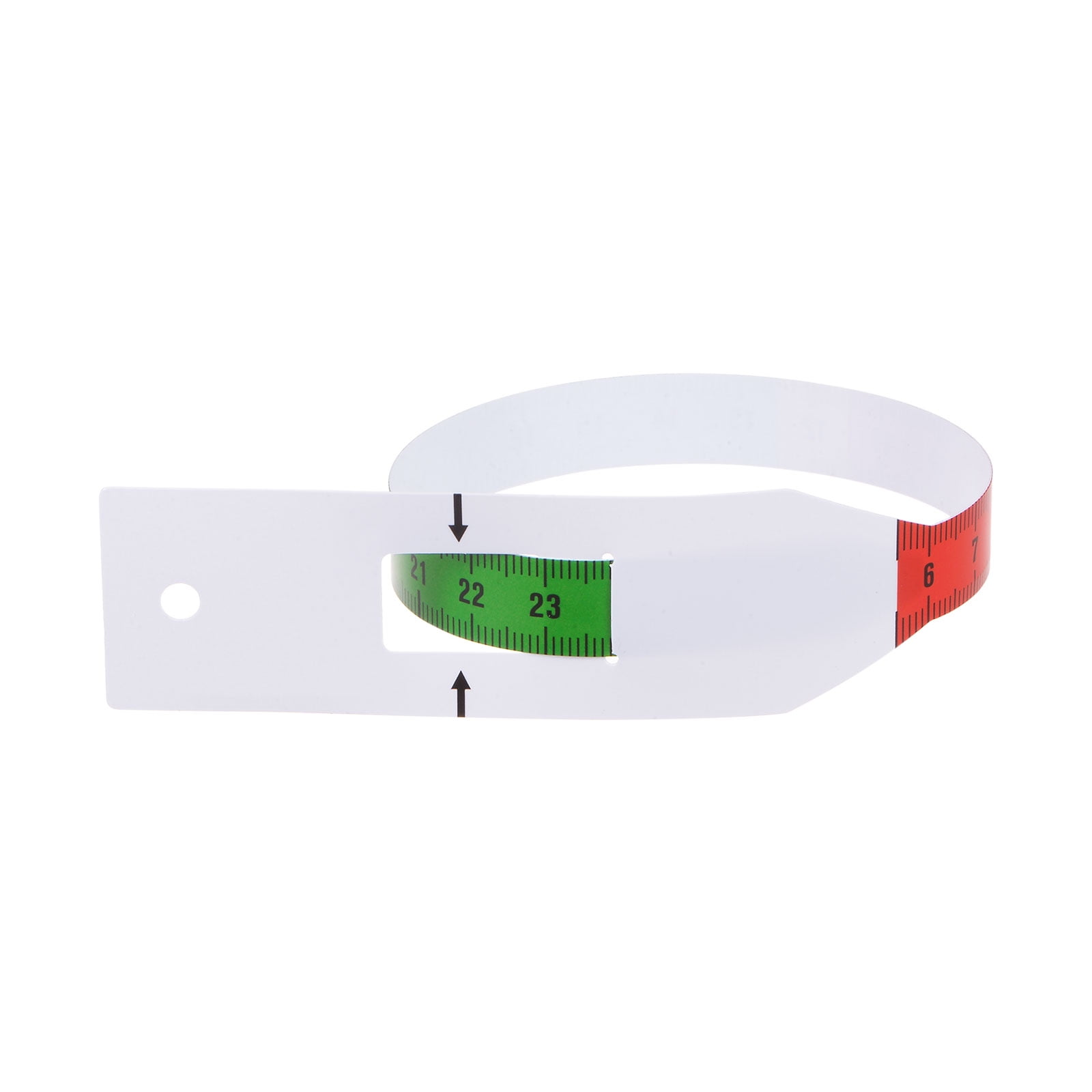 Uxcell Head Circumference Tape 26cm Plastic Measuring Rule Measure for ...