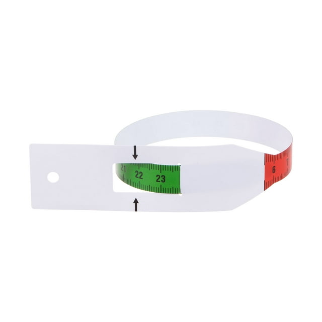 Uxcell Head Circumference Tape 26cm Plastic Measuring Rule Measure for ...