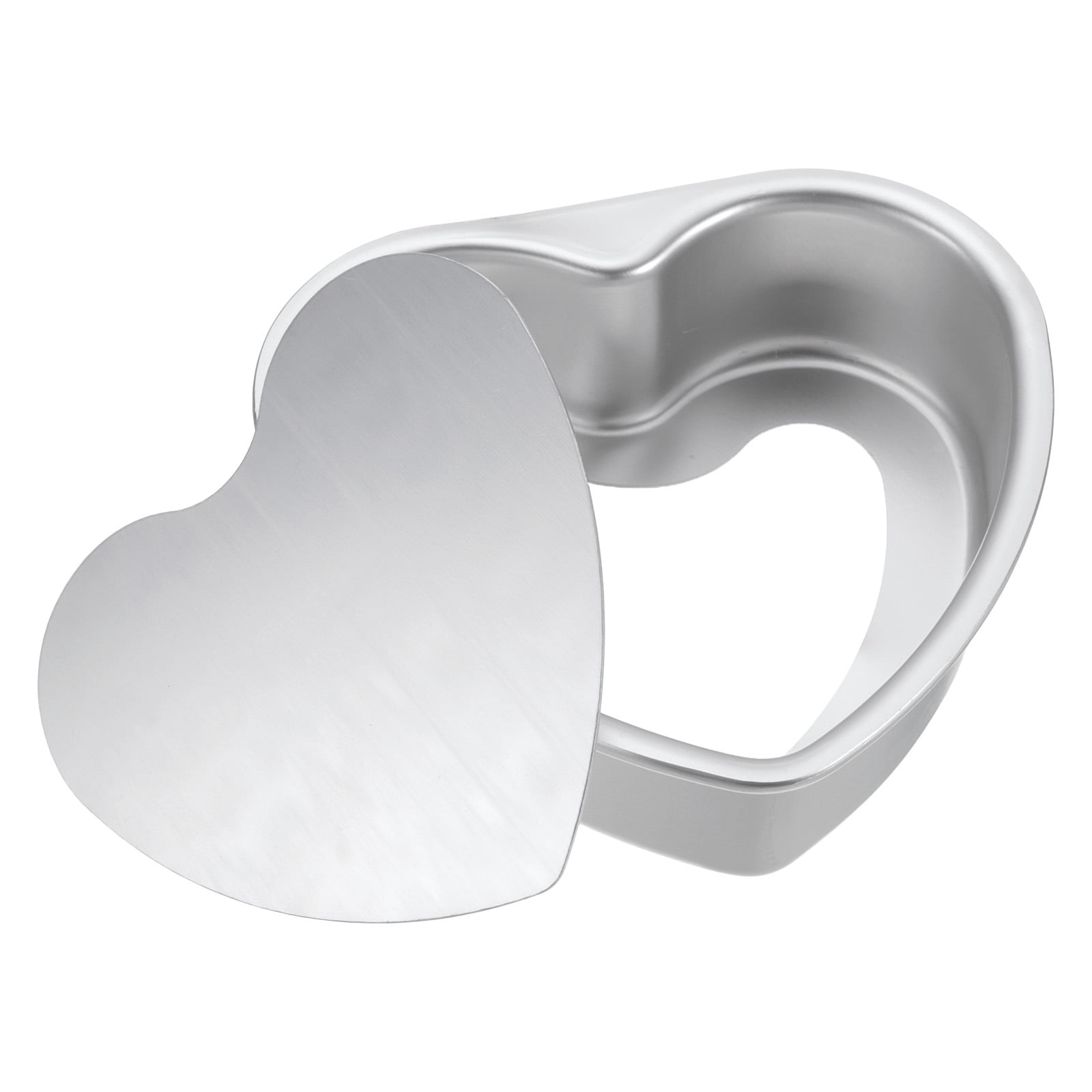 Uxcell Heart Shaped Cake Pan with Removable Loose Bottom 5" Cheesecake ...