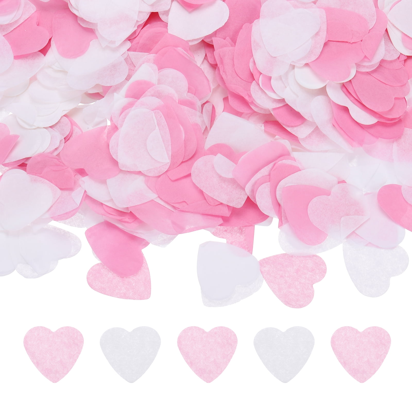Uxcell Hearts Paper Confetti Tissue Paper Confetti for Wedding Arts ...
