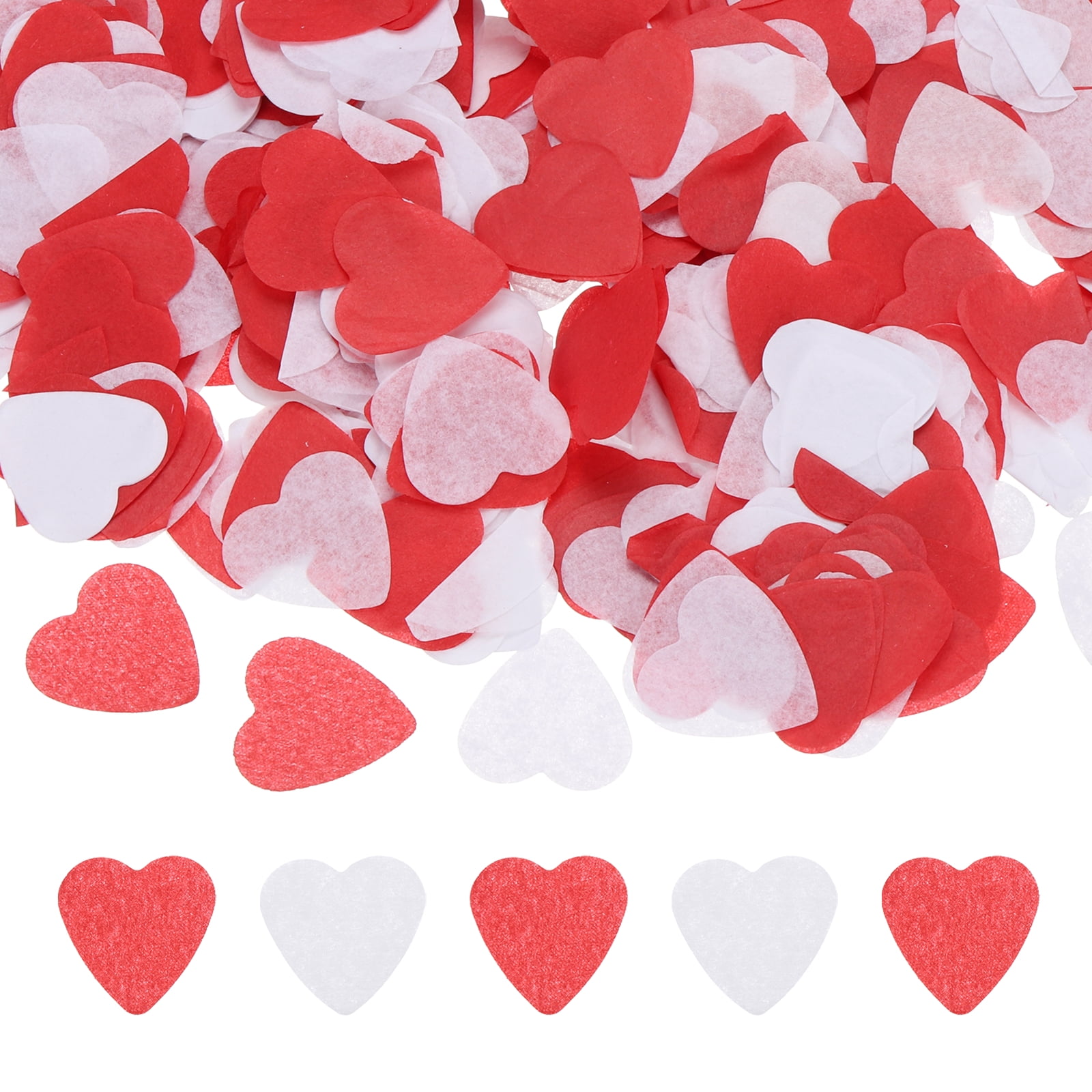 Uxcell Hearts Paper Confetti Tissue Paper Confetti for Wedding Arts ...