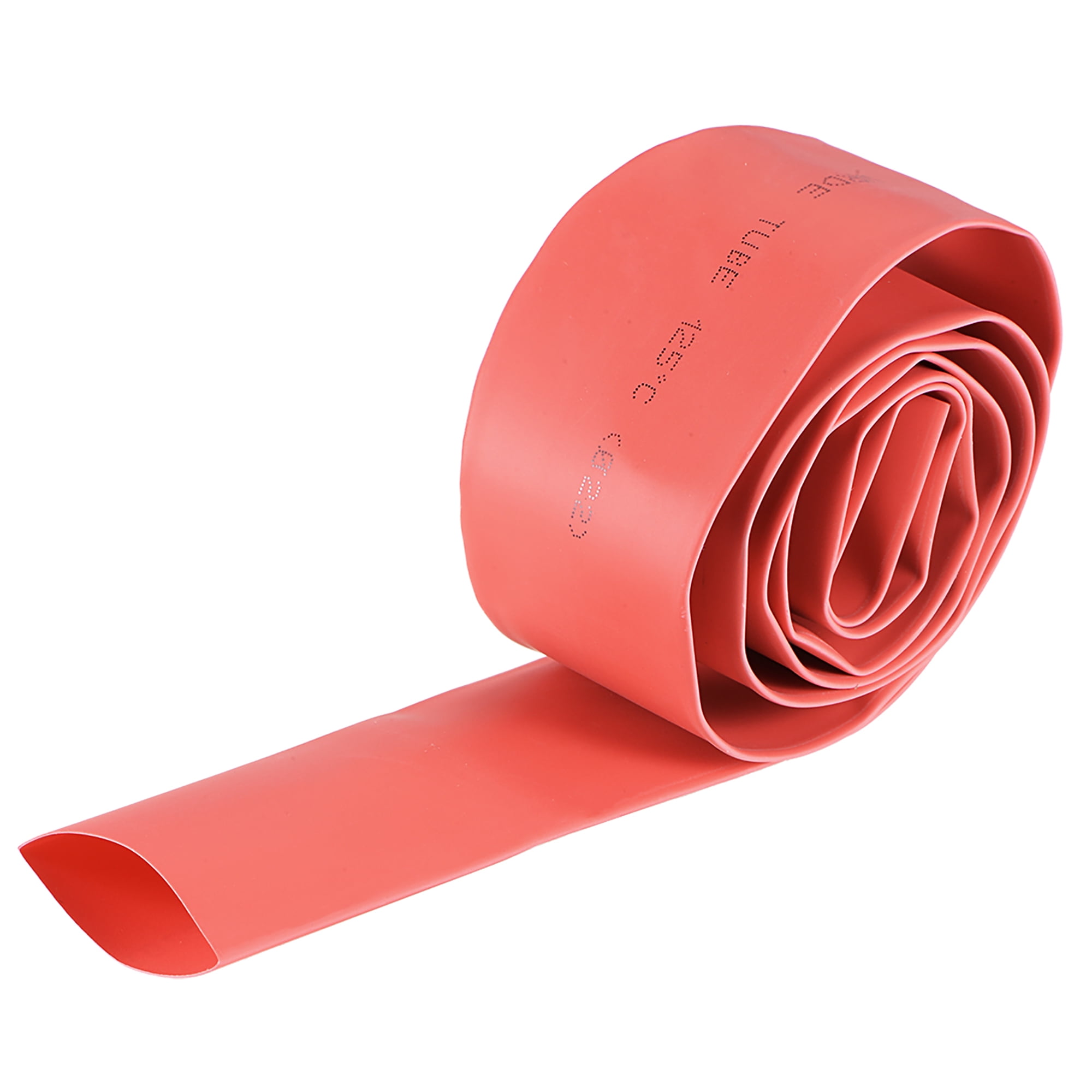 Uxcell Heat Shrink Tubing, Shrink Tube Cable Sleeve 3.3ft Red 0.87 in ...
