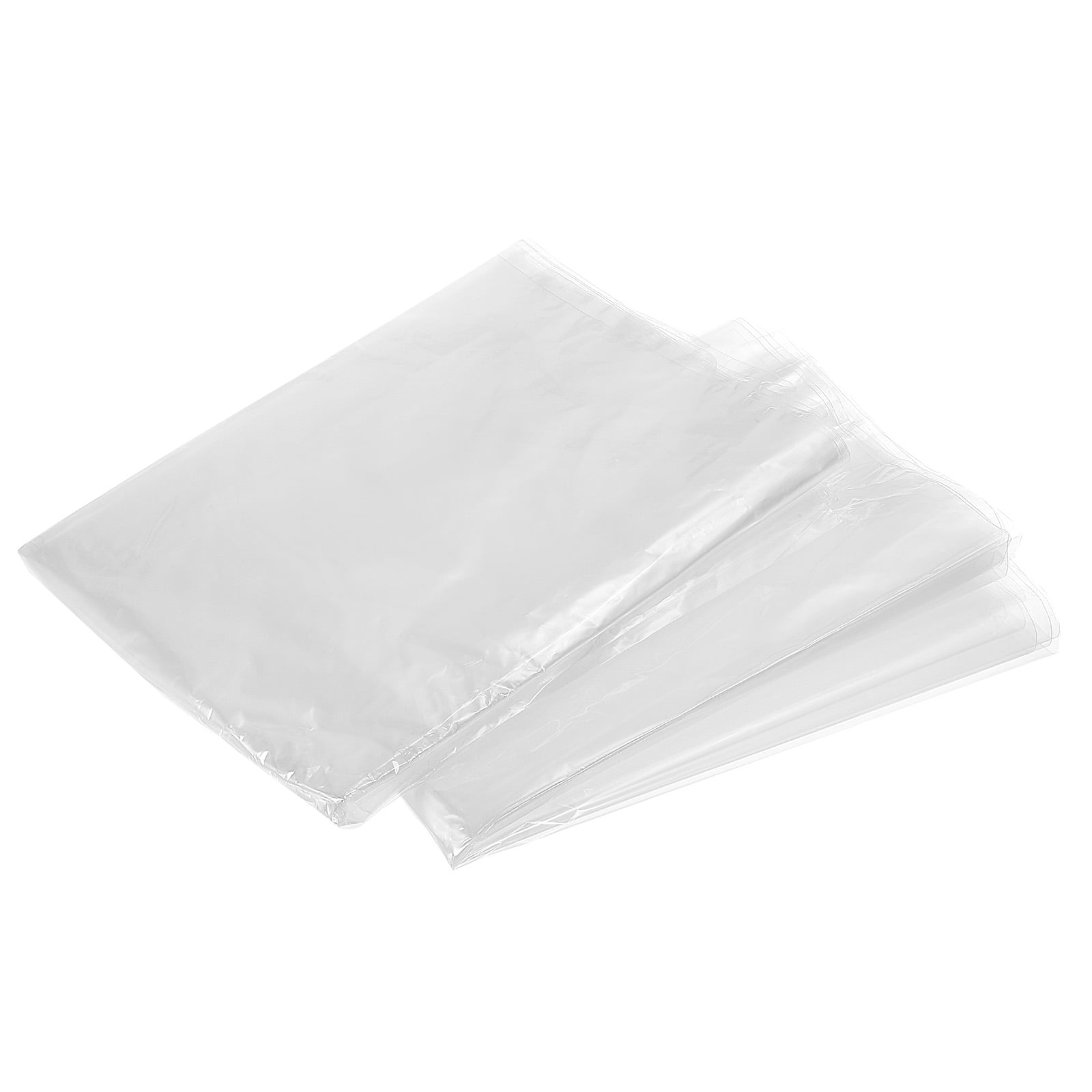 Uxcell Heat Shrink Wrap Bags POF Transparent 31 x 23 inch for DIY ...