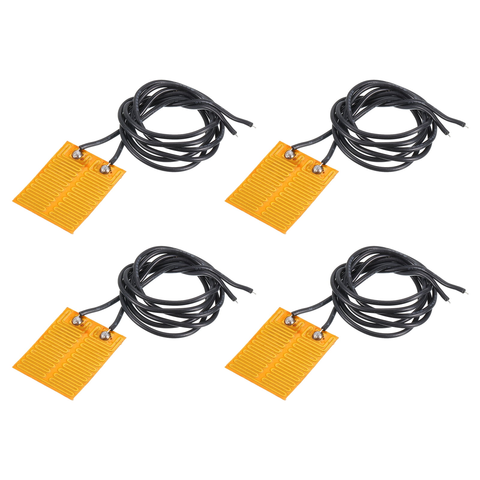 Uxcell Heater Film Heating Plate 2.8W 5V Polyimide Heat Pad Adhesive PI ...