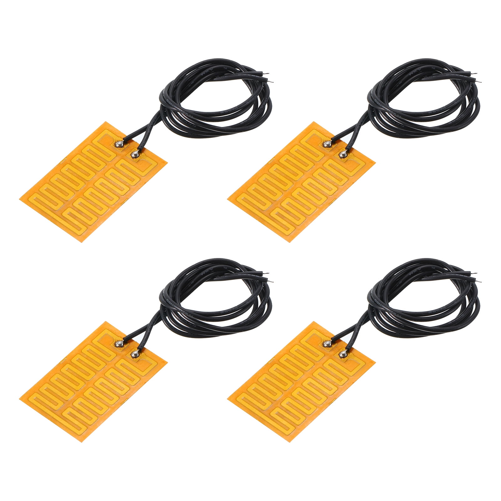 Uxcell Heater Film Heating Plate 5.7W 3.7V Polyimide Heat Pad Adhesive ...