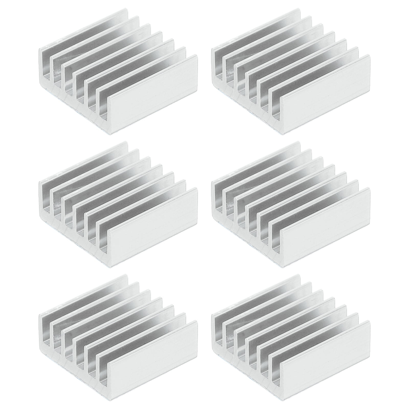 Uxcell Heatsink Aluminum Heat Sink with Thermal Blue Sticker for ...