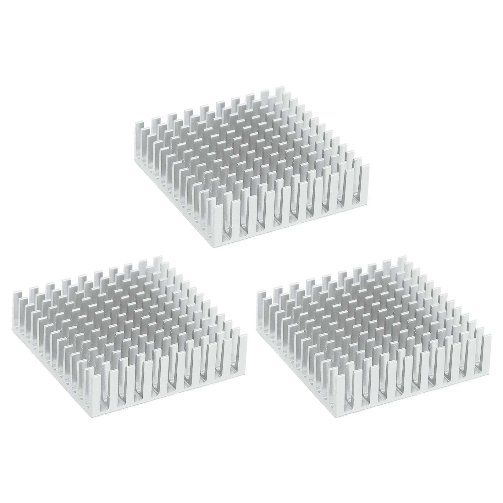 Uxcell Heatsink Aluminum Heat Sink with Thermal Sticker for Raspberry ...