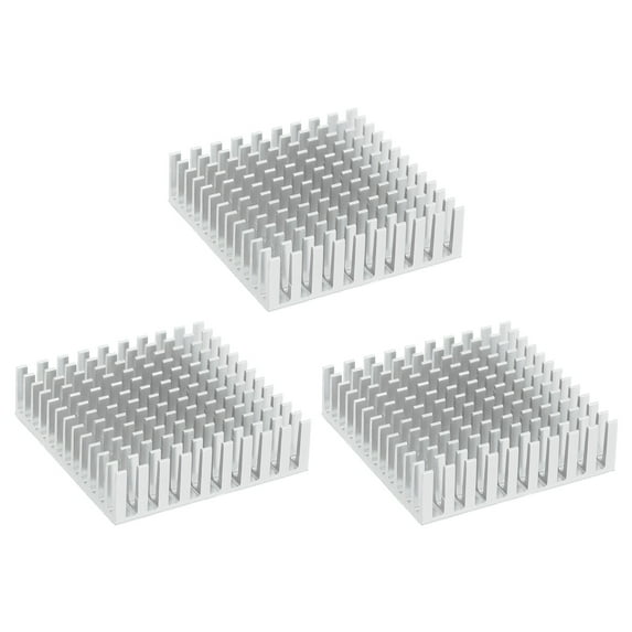 Uxcell Heatsink Aluminum Heat Sink with Thermal Sticker for Raspberry ...