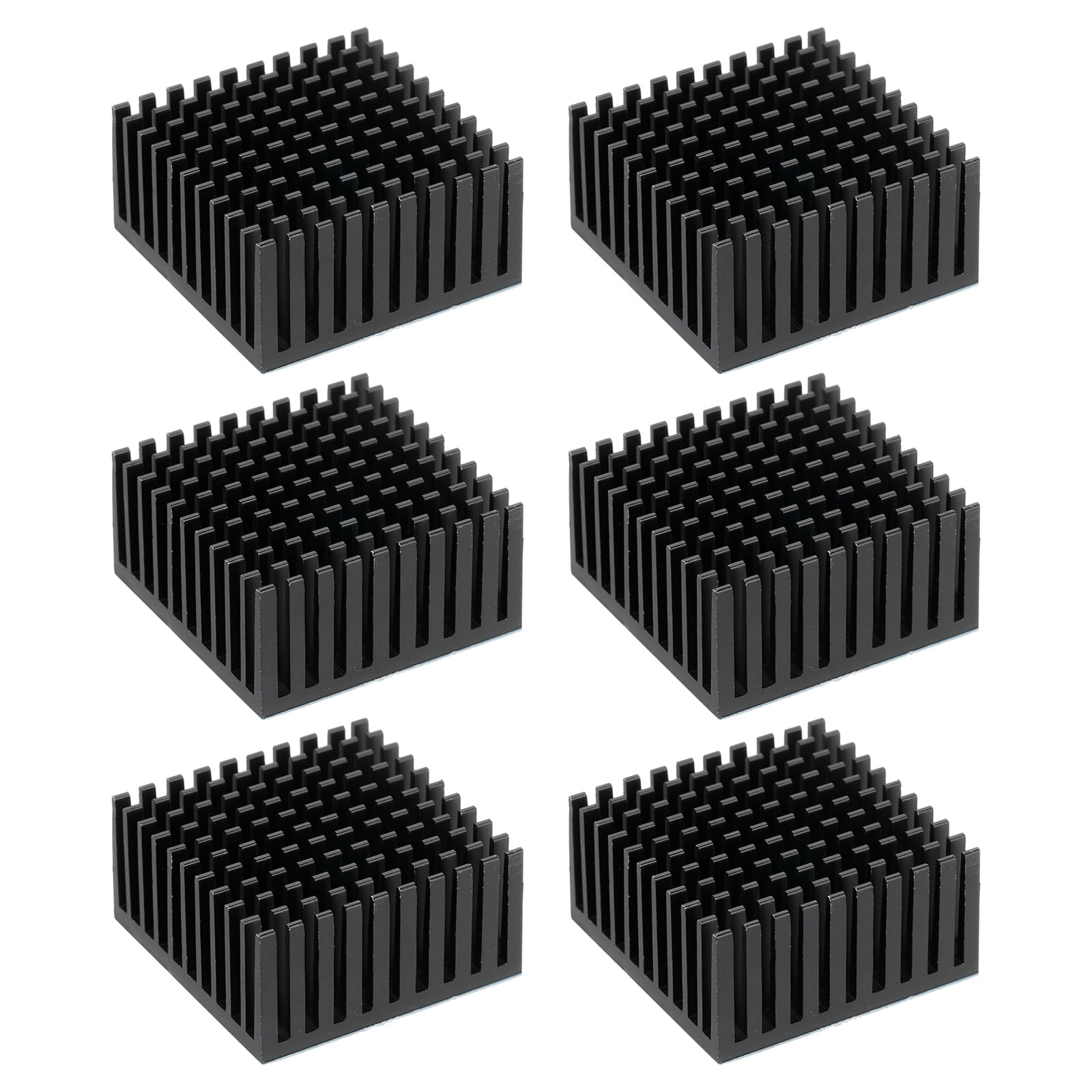 Uxcell Heatsink Aluminum Heat Sink with Thermal Sticker for Raspberry ...