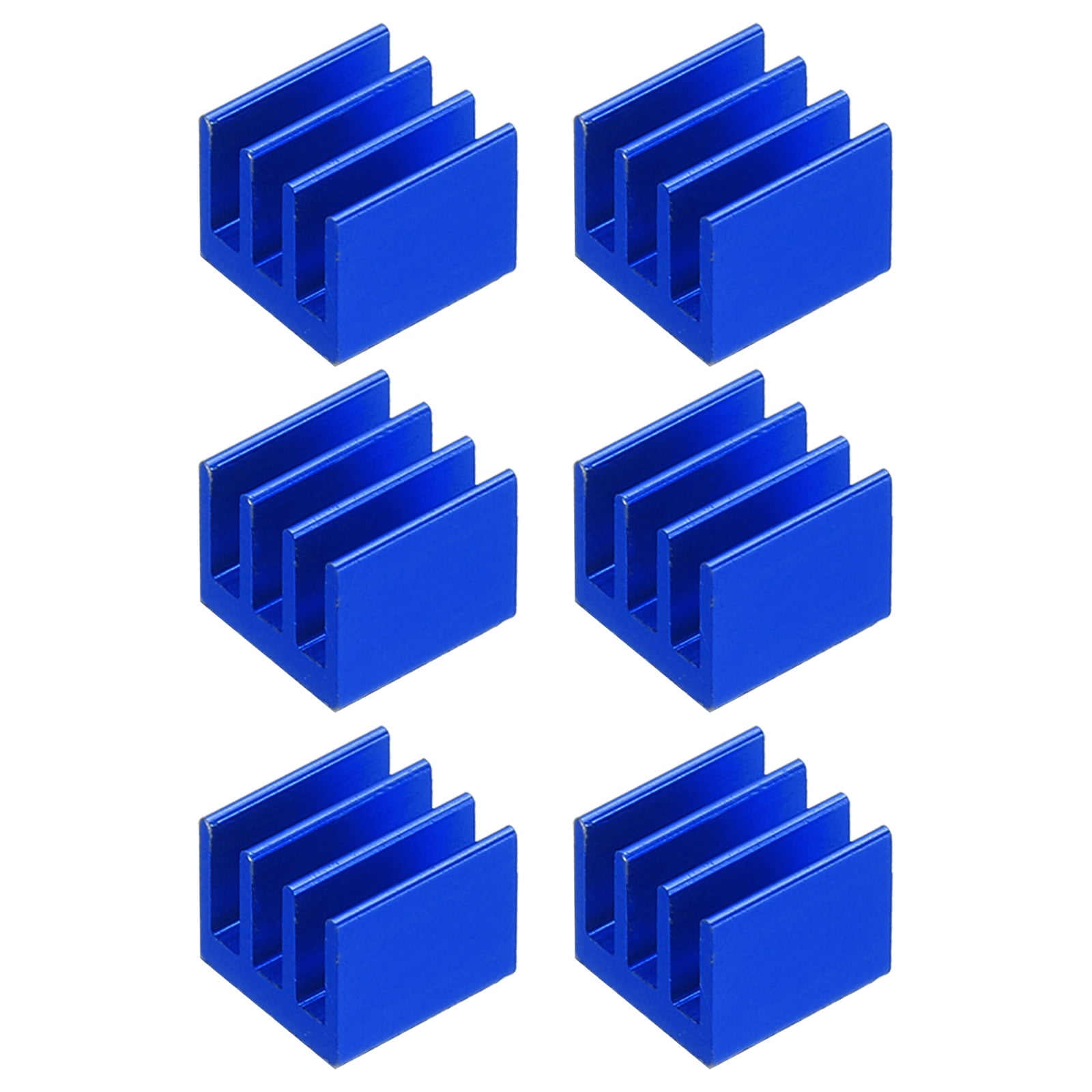 Uxcell Heatsink Aluminum Heat Sink with Thermal Blue Sticker for ...