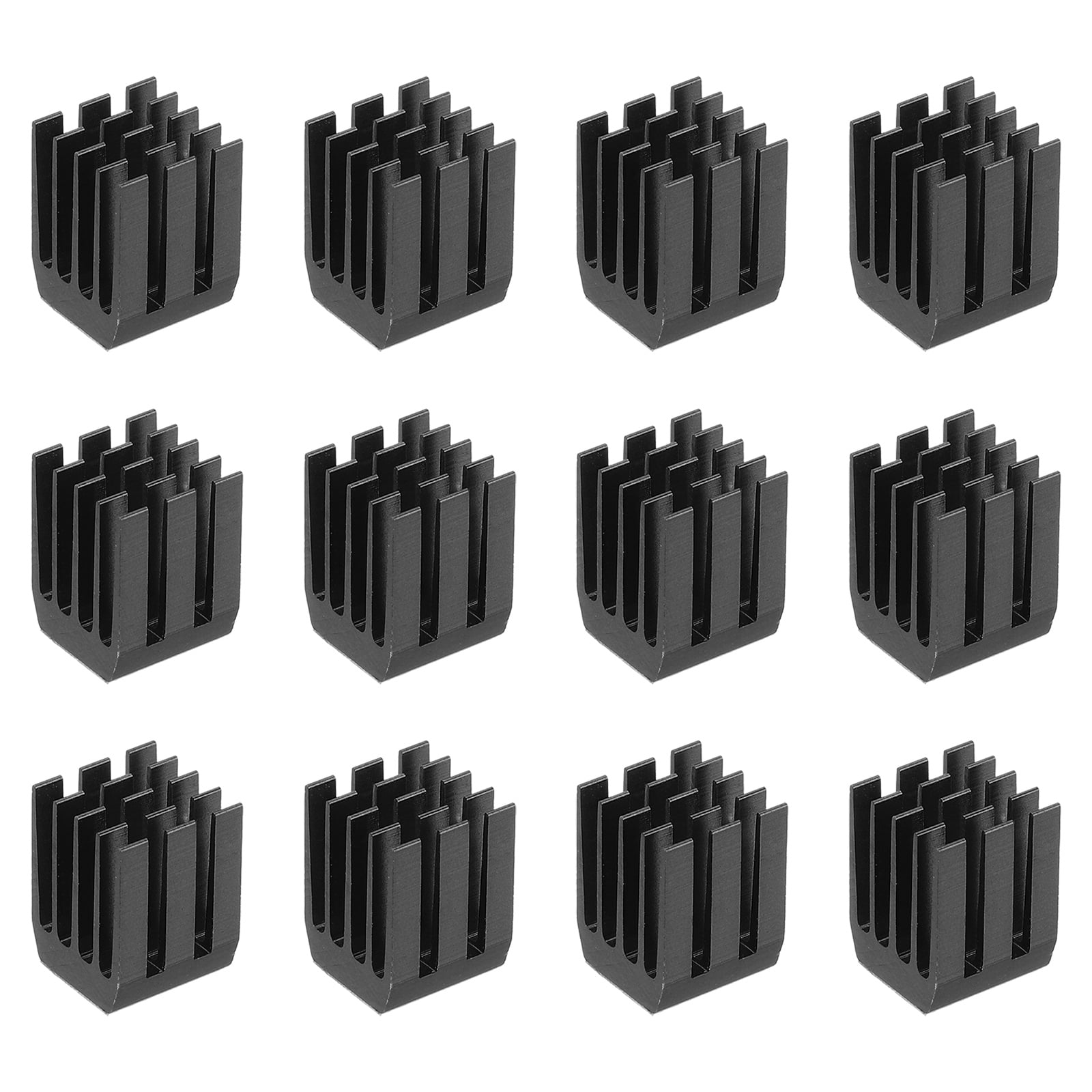 Uxcell Heatsink Aluminum Heat Sink with Thermal Sticker for Efficient ...