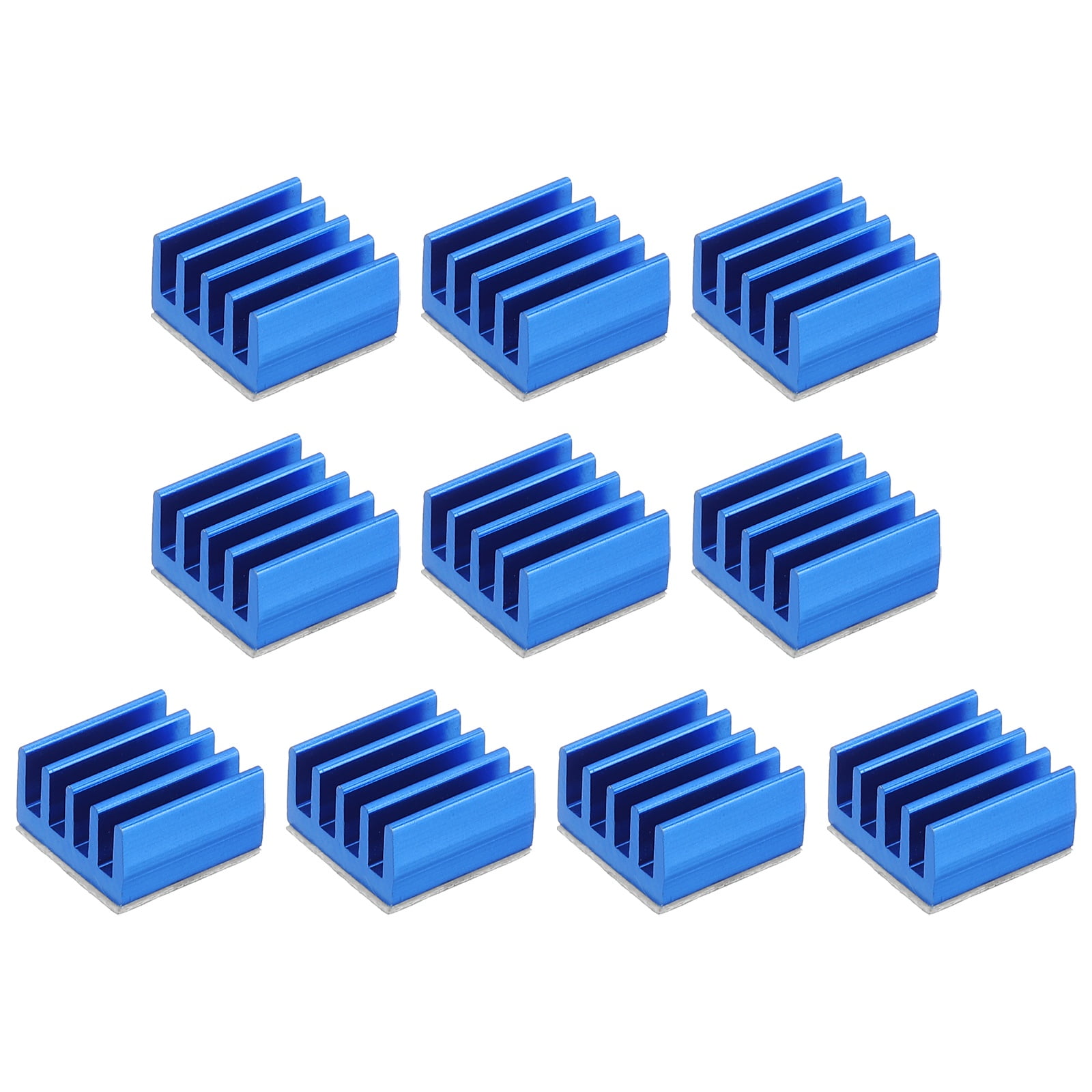 Uxcell Heatsink Aluminum Heat Sink with Thermal Blue Sticker for ...