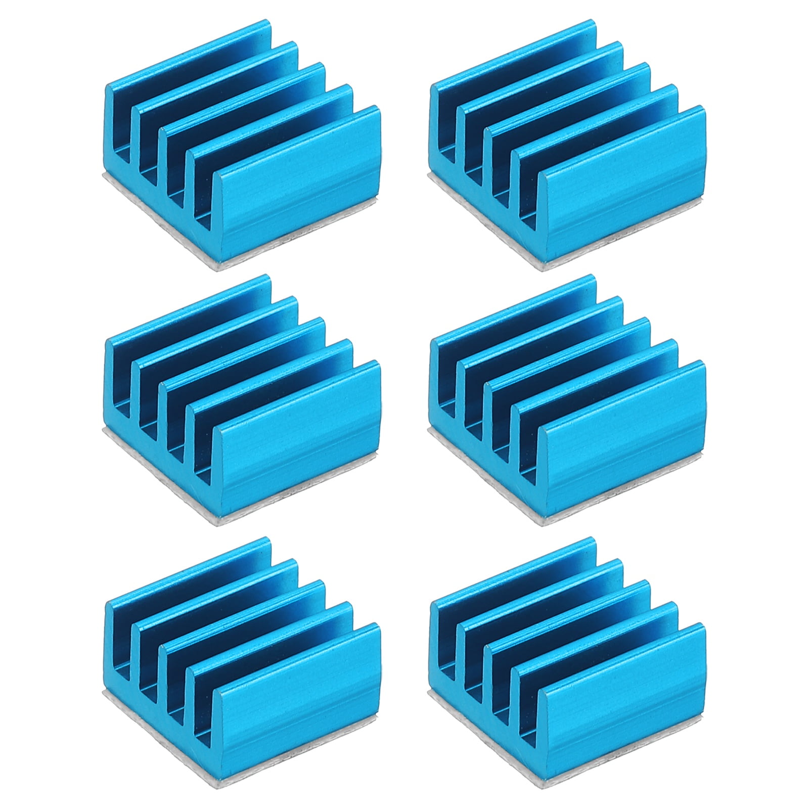 Uxcell Heatsink Aluminum Heat Sink with Thermal Blue Sticker for ...