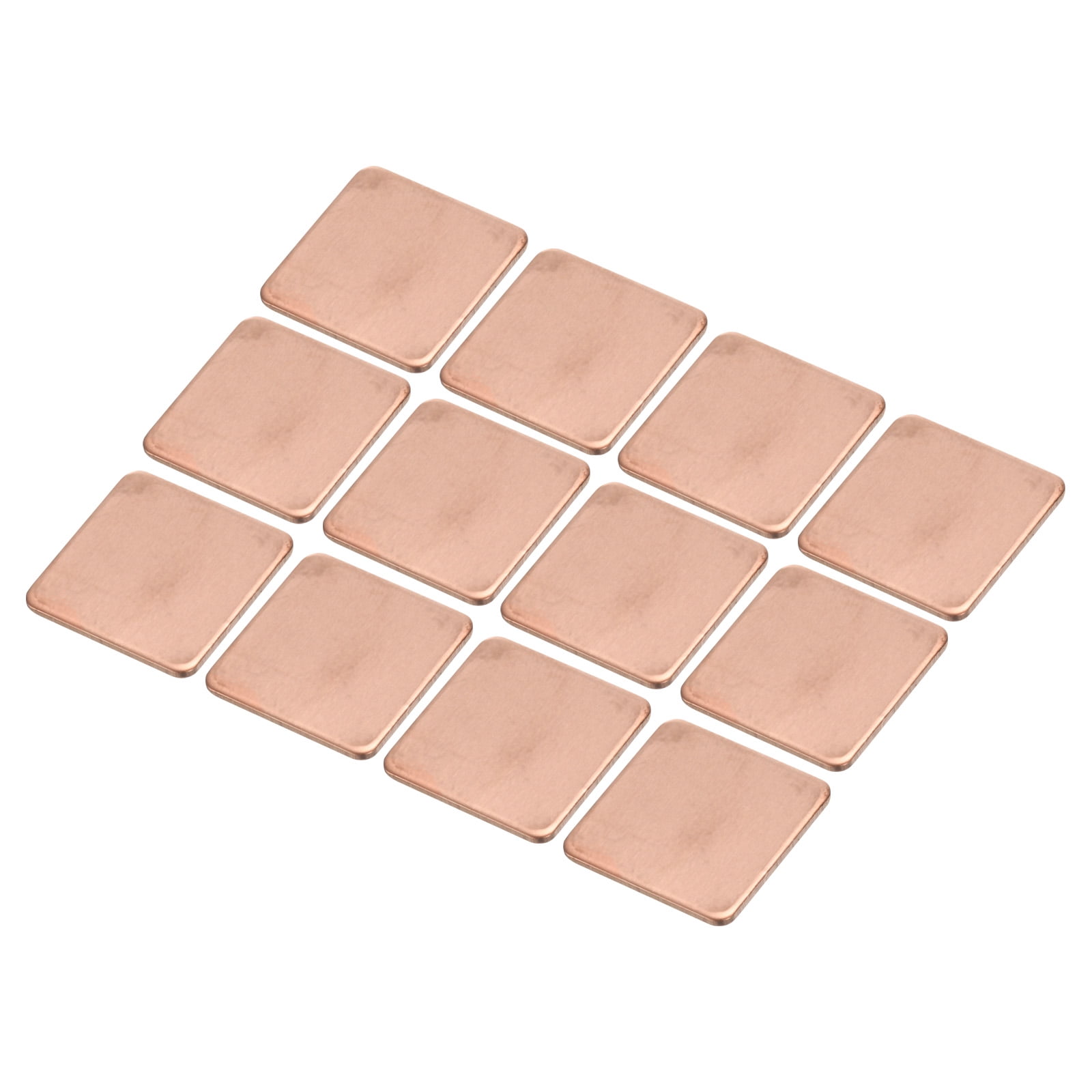 Uxcell Heatsink Copper Pad Shim 20mm x 20mm x 1.2mm Thermal Conductive ...