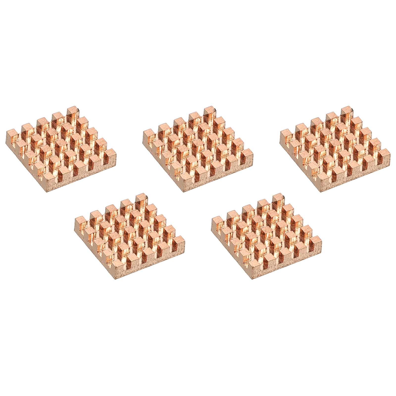 Uxcell Heatsink Kit Pure Copper 14x14x3mm for IC Chip MOS Memory Heat ...