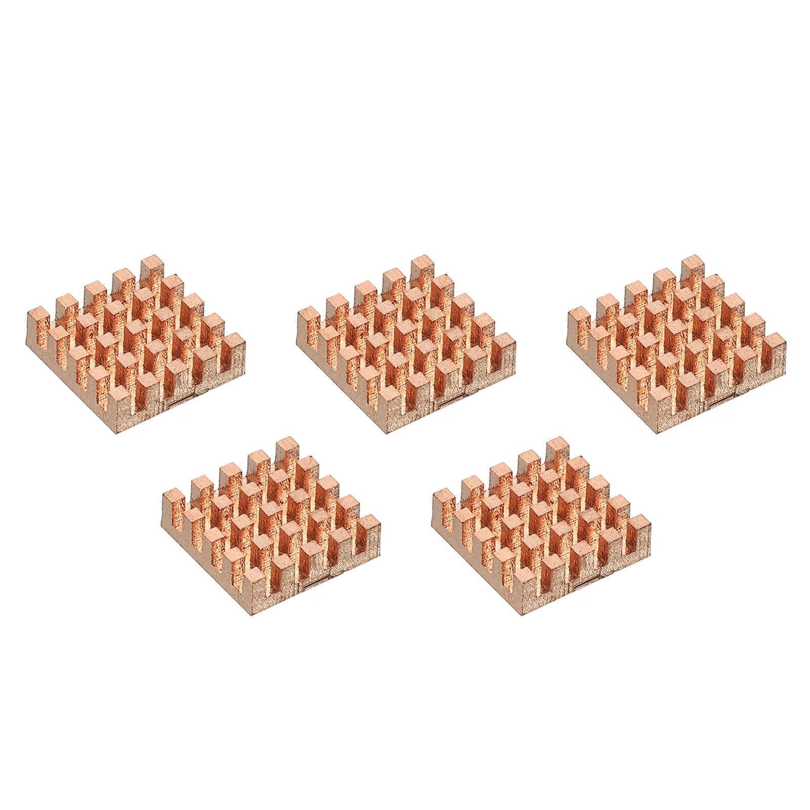 Uxcell Heatsink Kit Pure Copper 14x14x4mm for IC Chip MOS Memory Heat ...