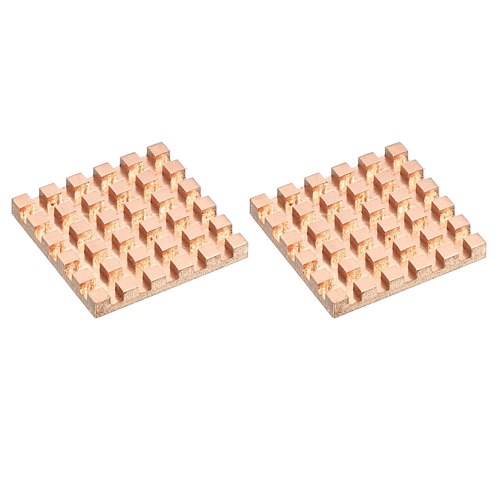 Uxcell Heatsink Kit Pure Copper 25x25x3mm for IC Chip MOS Memory Heat ...