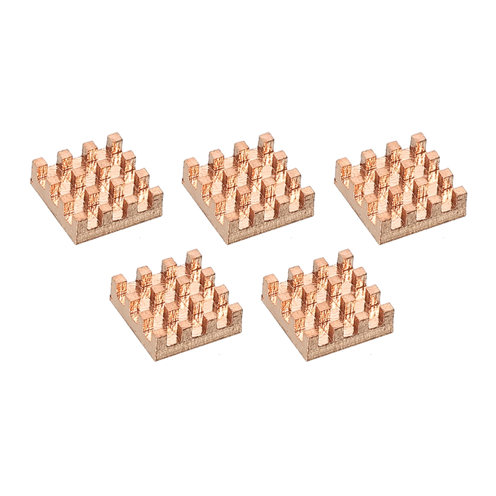 Uxcell Heatsink Kit Pure Copper 9x9x3mm for IC Chip MOS Memory Heat ...