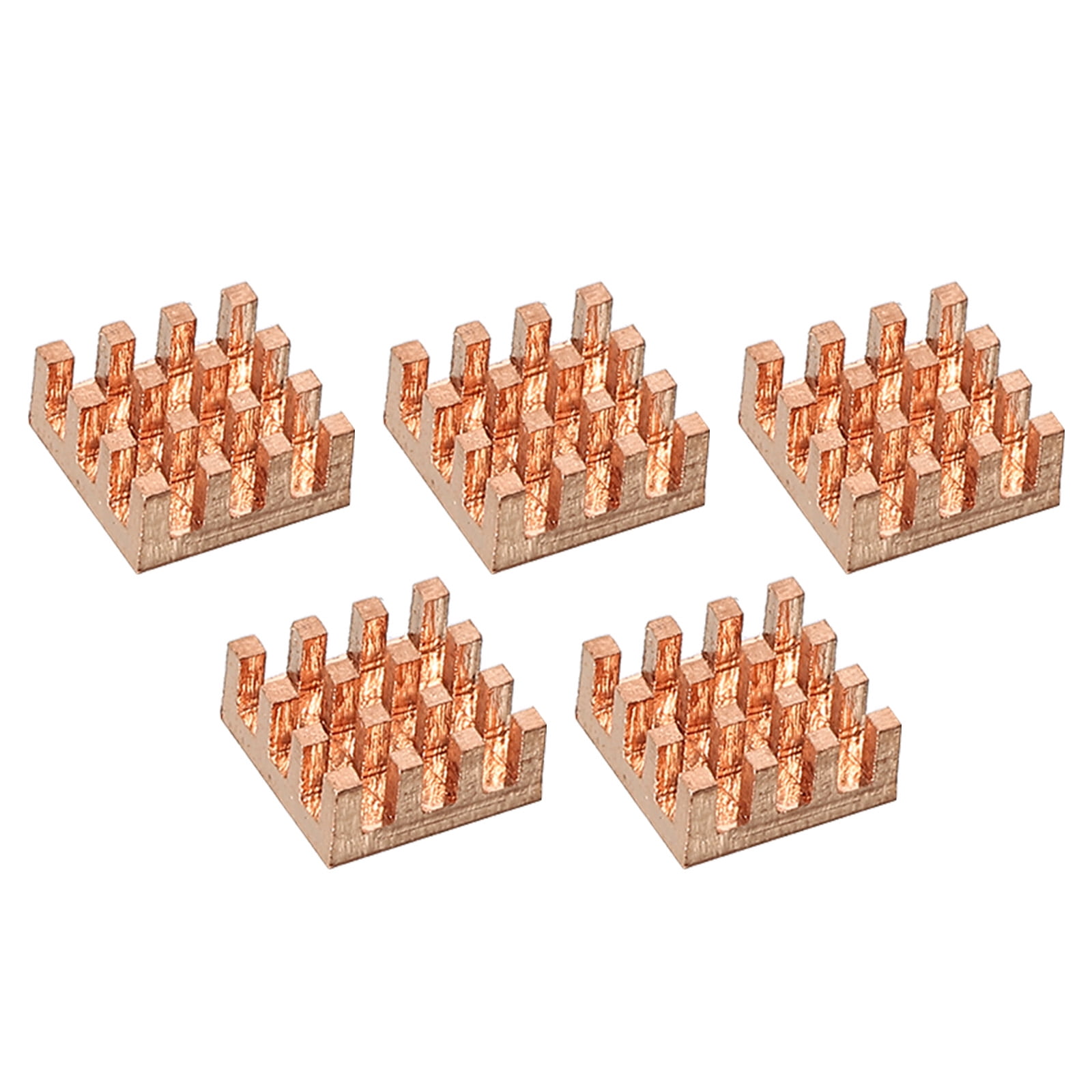 Uxcell Heatsink Kit Pure Copper 9x9x4mm for IC Chip MOS Memory Heat ...
