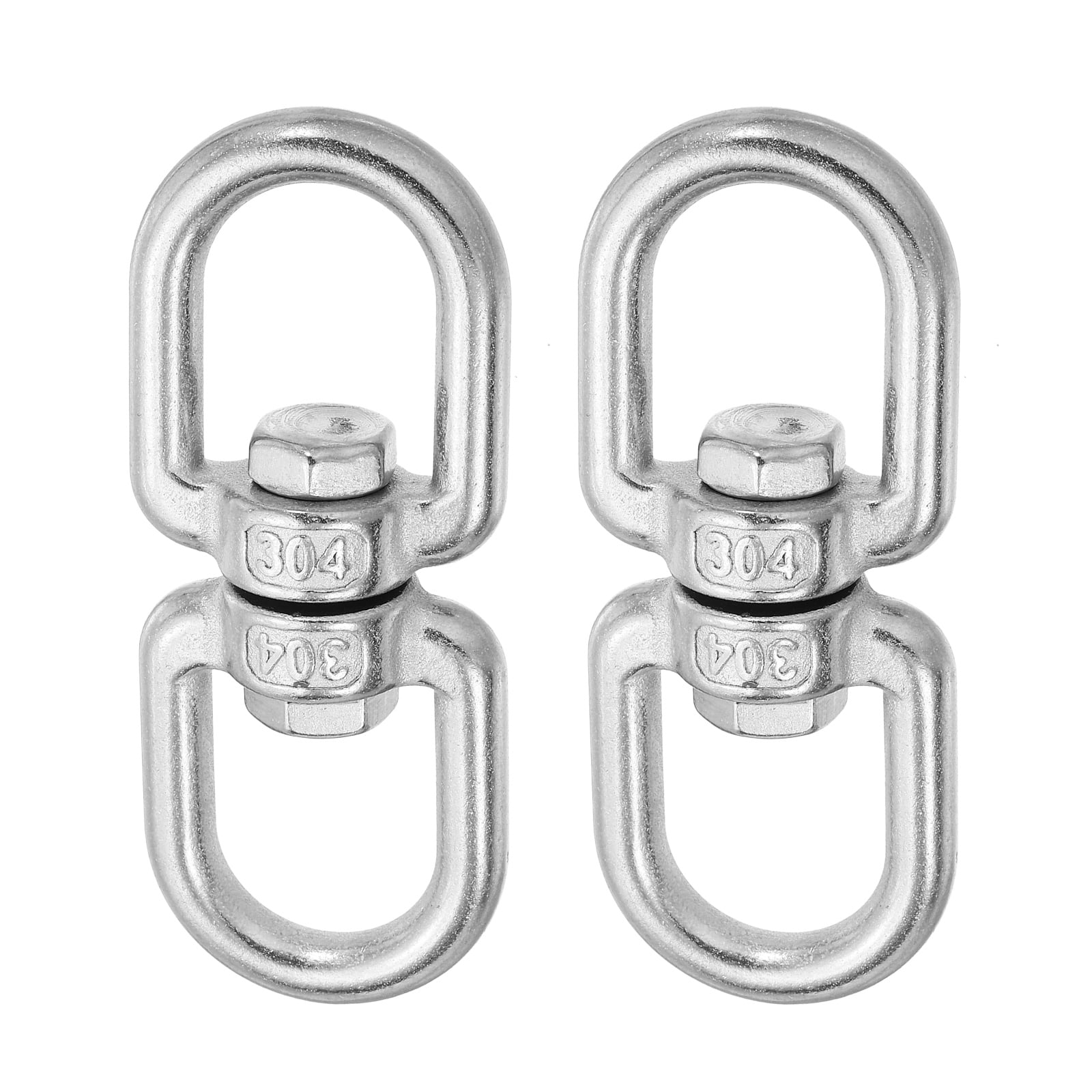 Uxcell Heavy Duty Double Swivel Eye Hook, Ended Eye to Eye Chain Swivel ...