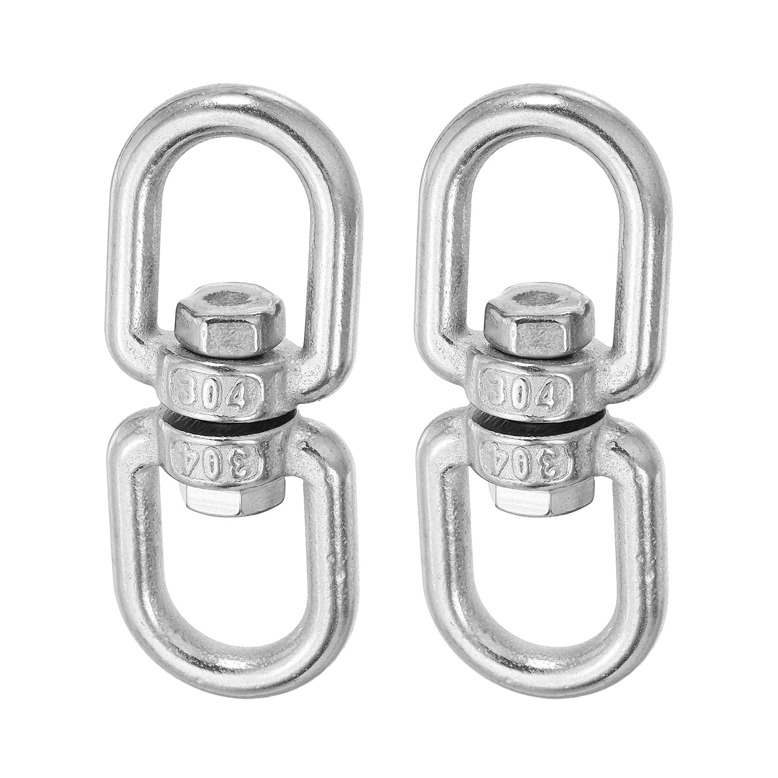 Uxcell Heavy Duty Double Swivel Eye Hook, Ended Eye to Eye Chain Swivel ...