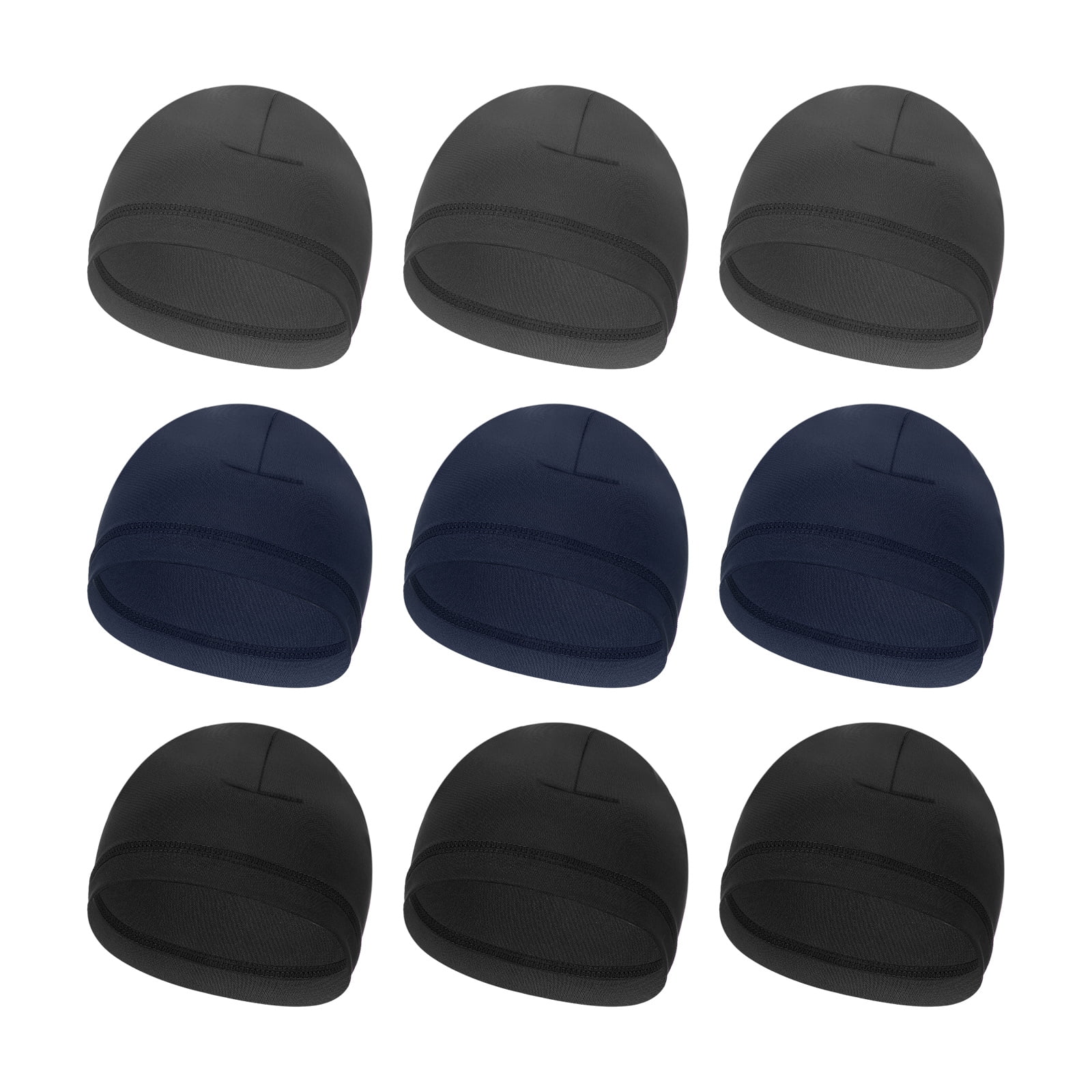 Uxcell Helmet Liner Skull Cap for Men, Sweat Wicking Hats Stretchy ...