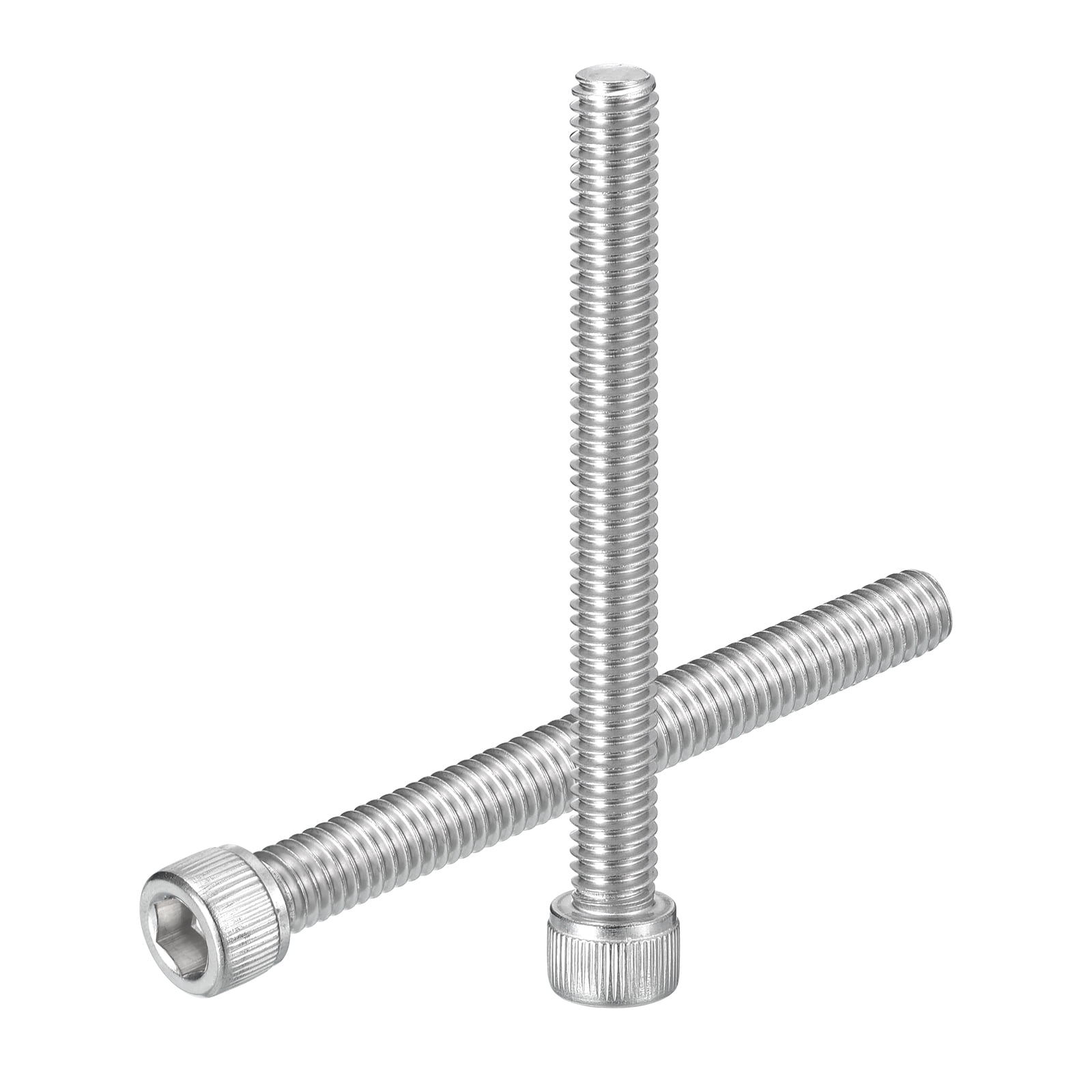 Uxcell Hex Socket Bolts (5/16"-18x7/8"), 304 Stainless Steel Hex Socket ...