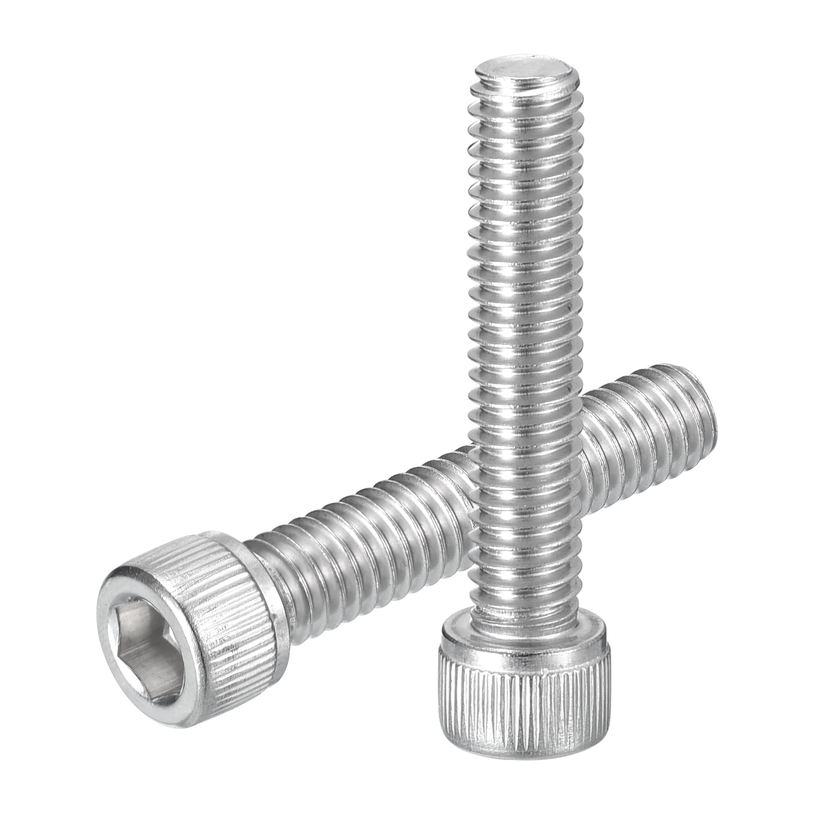 Uxcell Hex Socket Bolts (5/16"-18x7/8"), 304 Stainless Steel Hex Socket ...