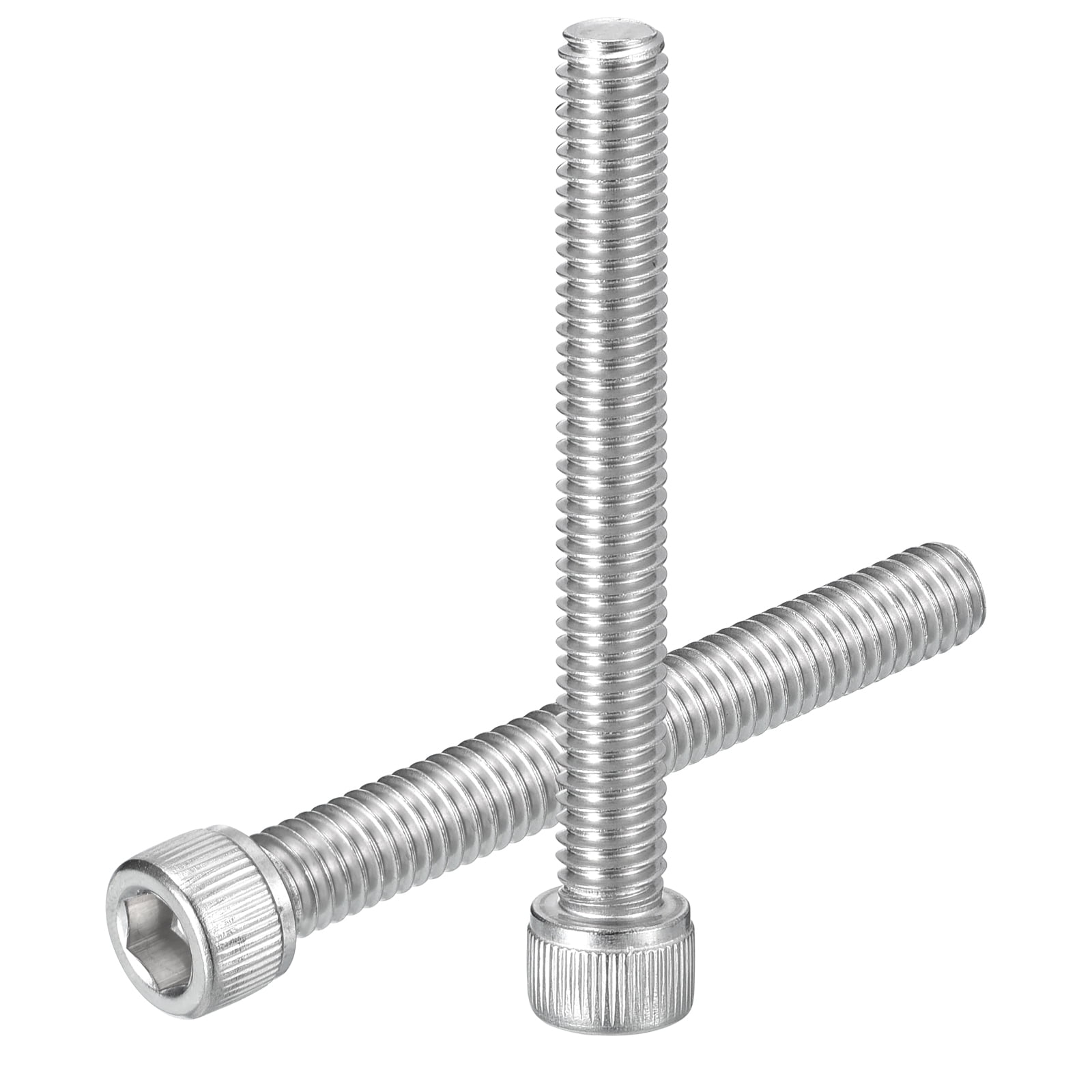 Uxcell Hex Socket Bolts (5/16"-18x7/8"), 304 Stainless Steel Hex Socket ...
