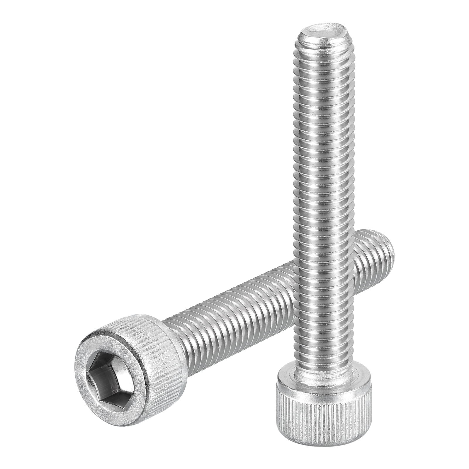 Uxcell Hex Socket Bolts (M10-1.5x65), 304 Stainless Steel Hex Socket ...
