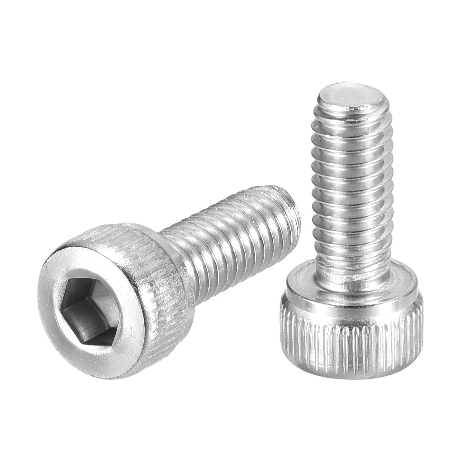Uxcell Hex Socket Bolts (M4-0.7x8), 304 Stainless Steel Hex Socket ...