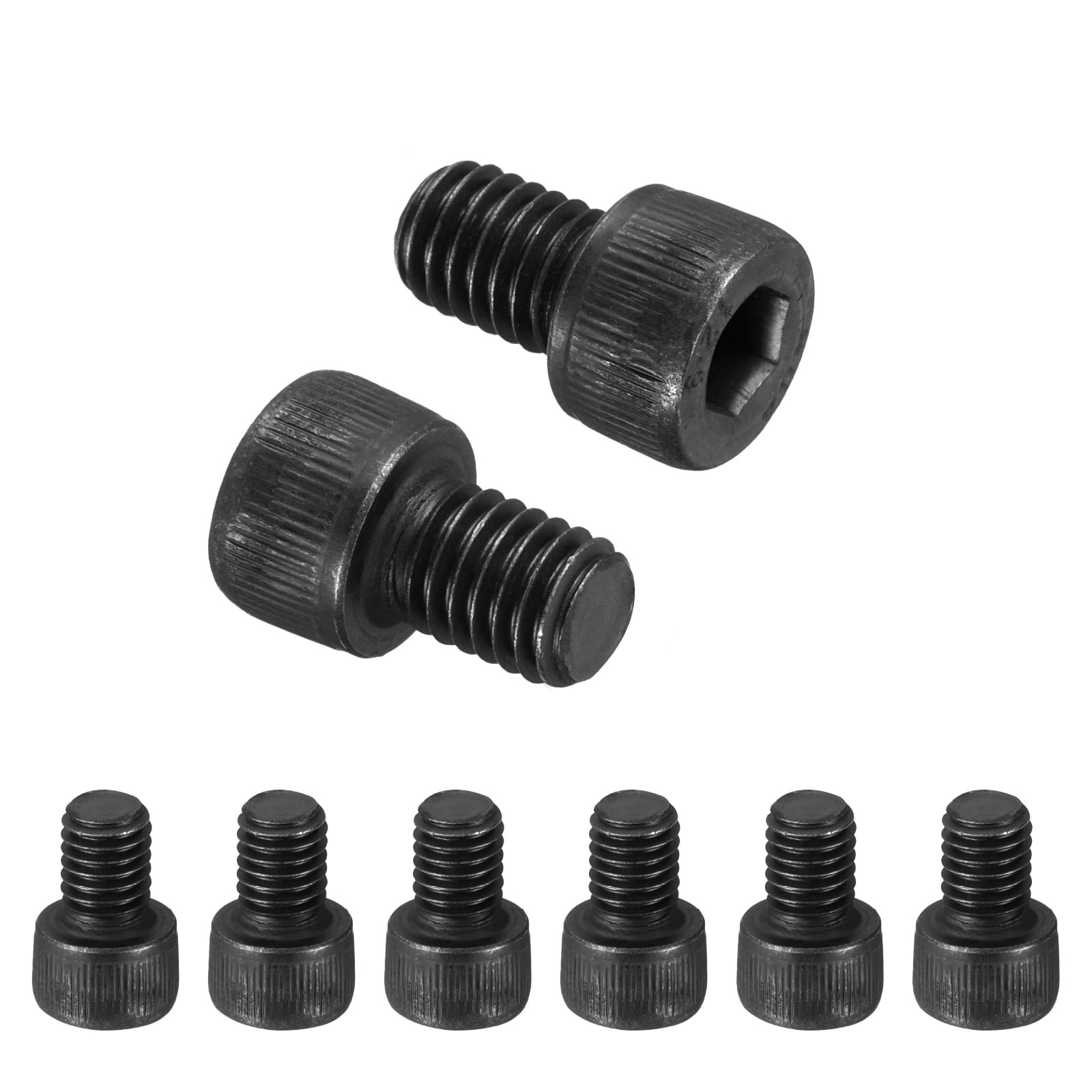Uxcell Hex Socket Head Cap Screws Bolts, 12.9 Grade Carbon Steel Socket ...