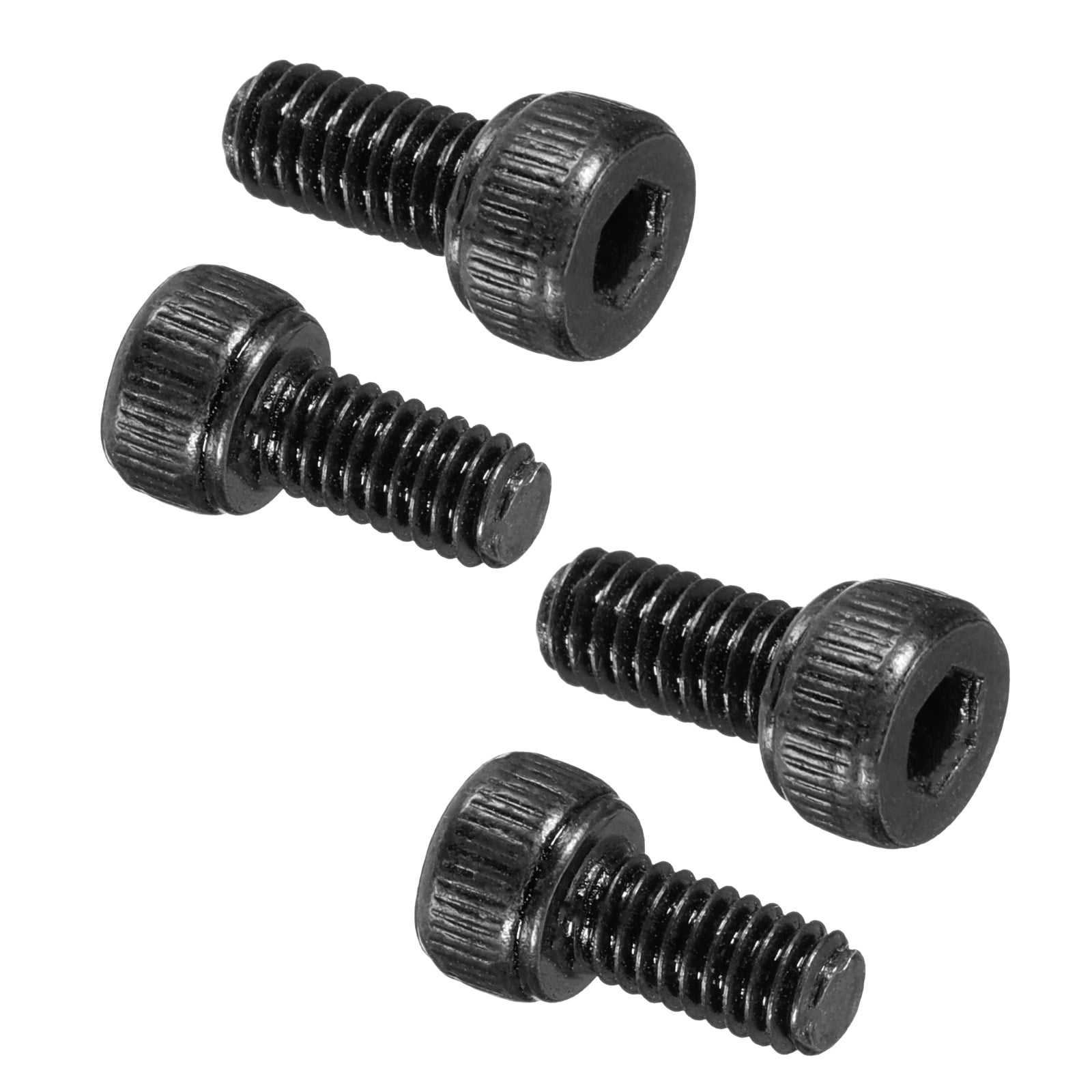 Uxcell Hex Socket Head Cap Screws Bolts, Carbon Steel Socket Drive ...
