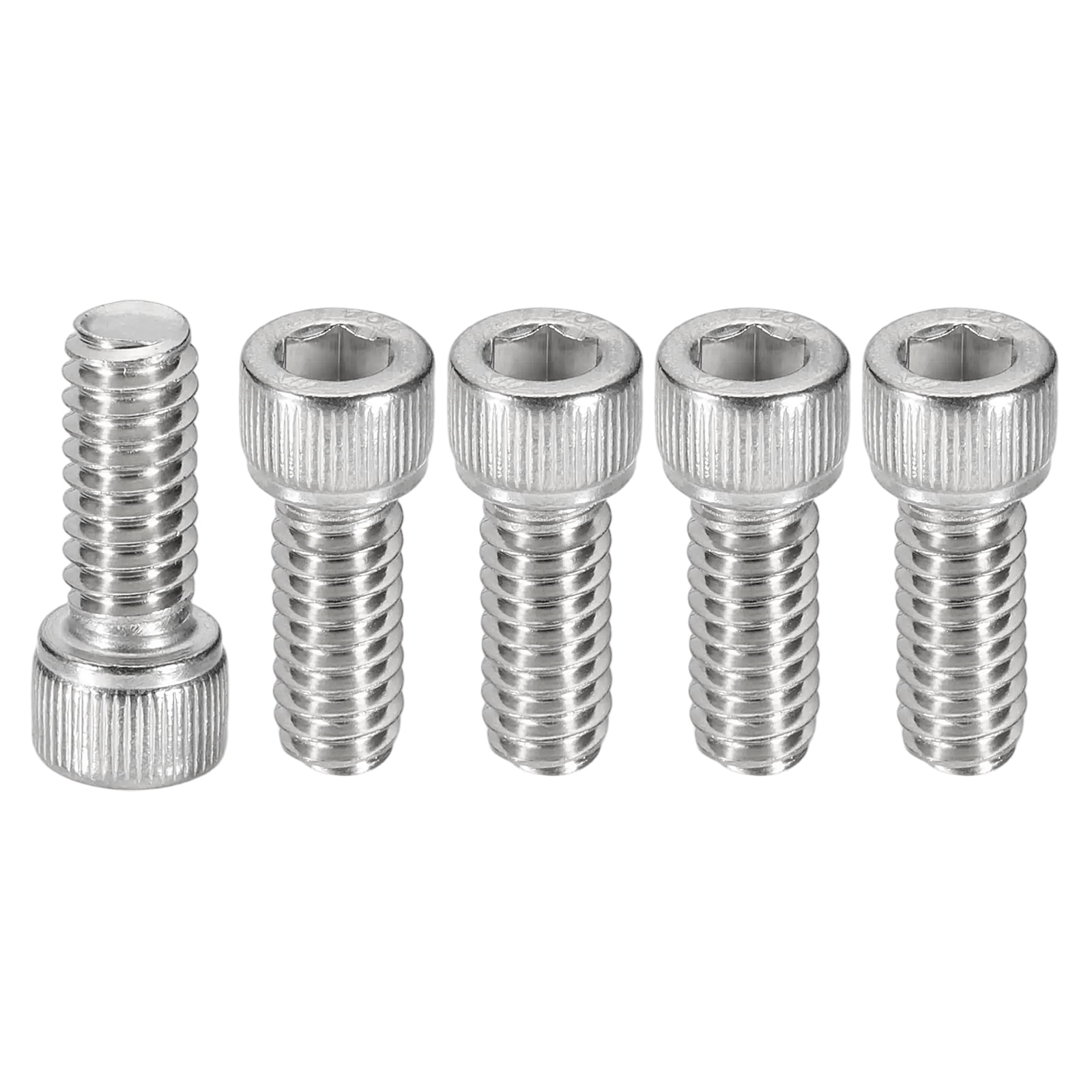 Uxcell Hex Socket Head Cap Screws Bolts, Stainless Steel Screws Bolts, Socket Hex Drive, Full ...