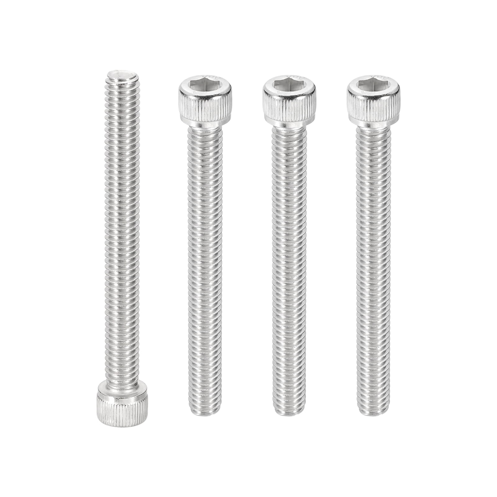Uxcell Hex Socket Head Cap Screws Bolts, Stainless Steel Screws Bolts ...